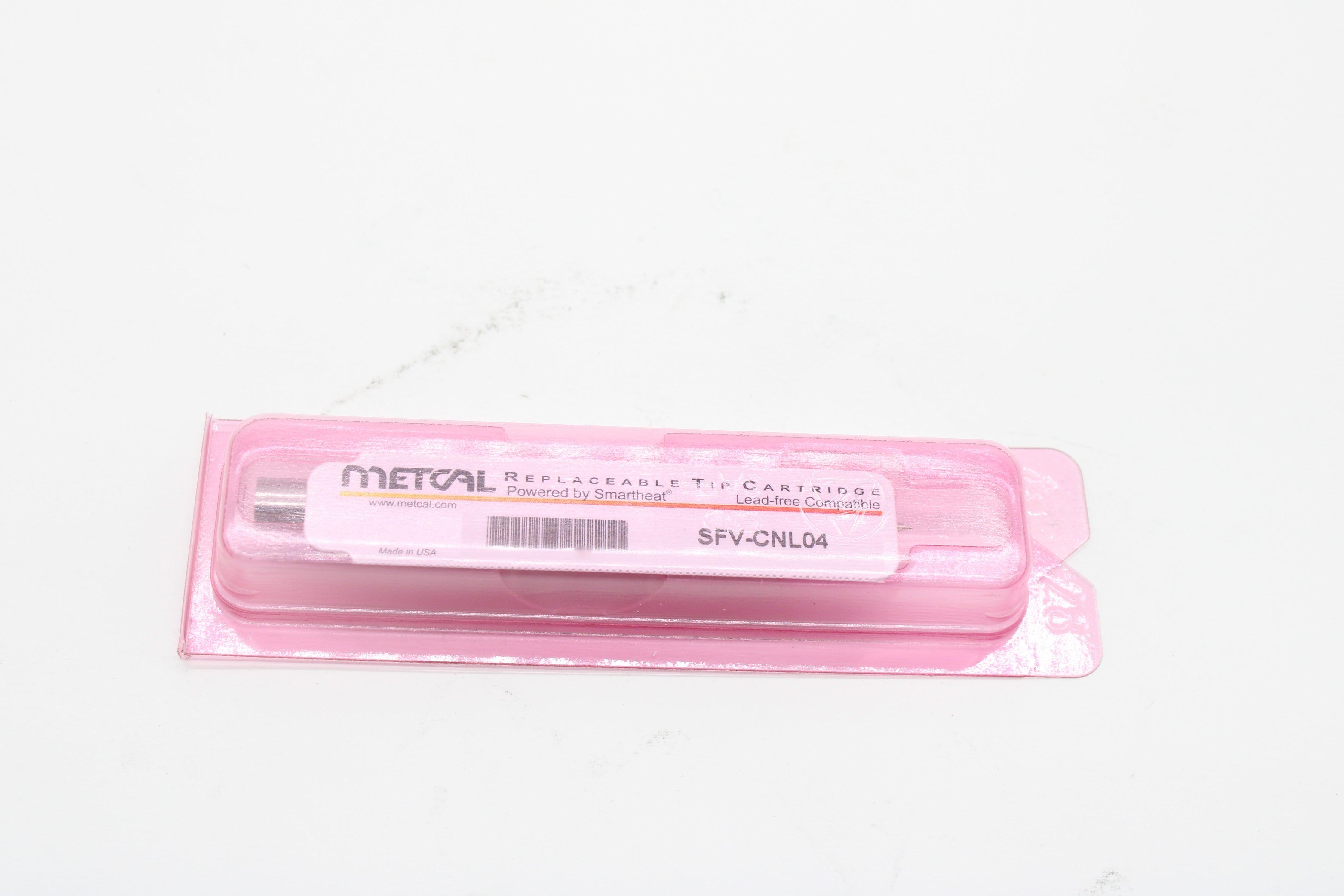 Metcal SFV-CNL04 Hand Soldering Tip, Conical, 0.4mm Tip Size, 13.6mm T ...