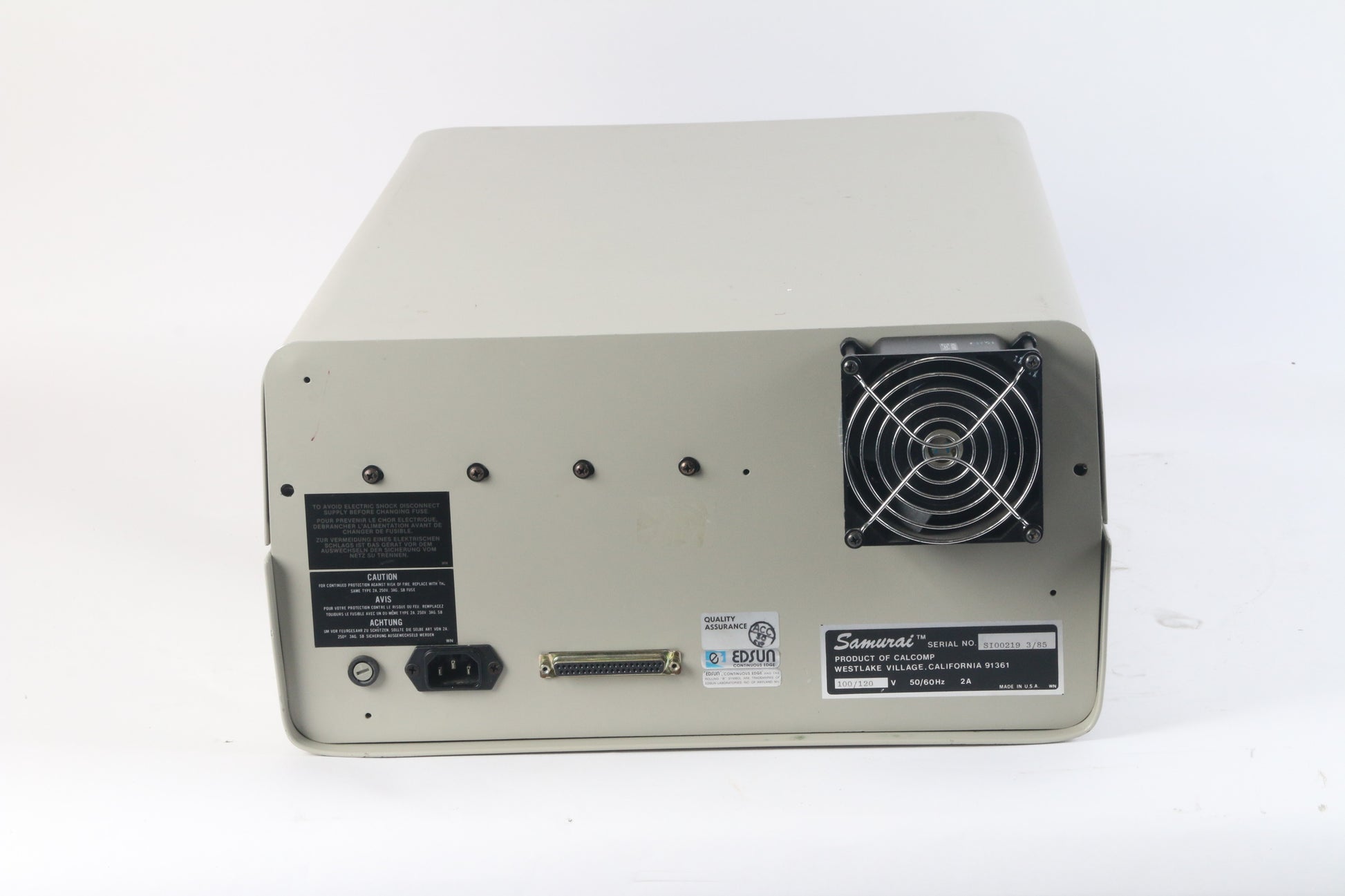 Calcomp Samurai DX Film Recorder AS IS – NTC Tech