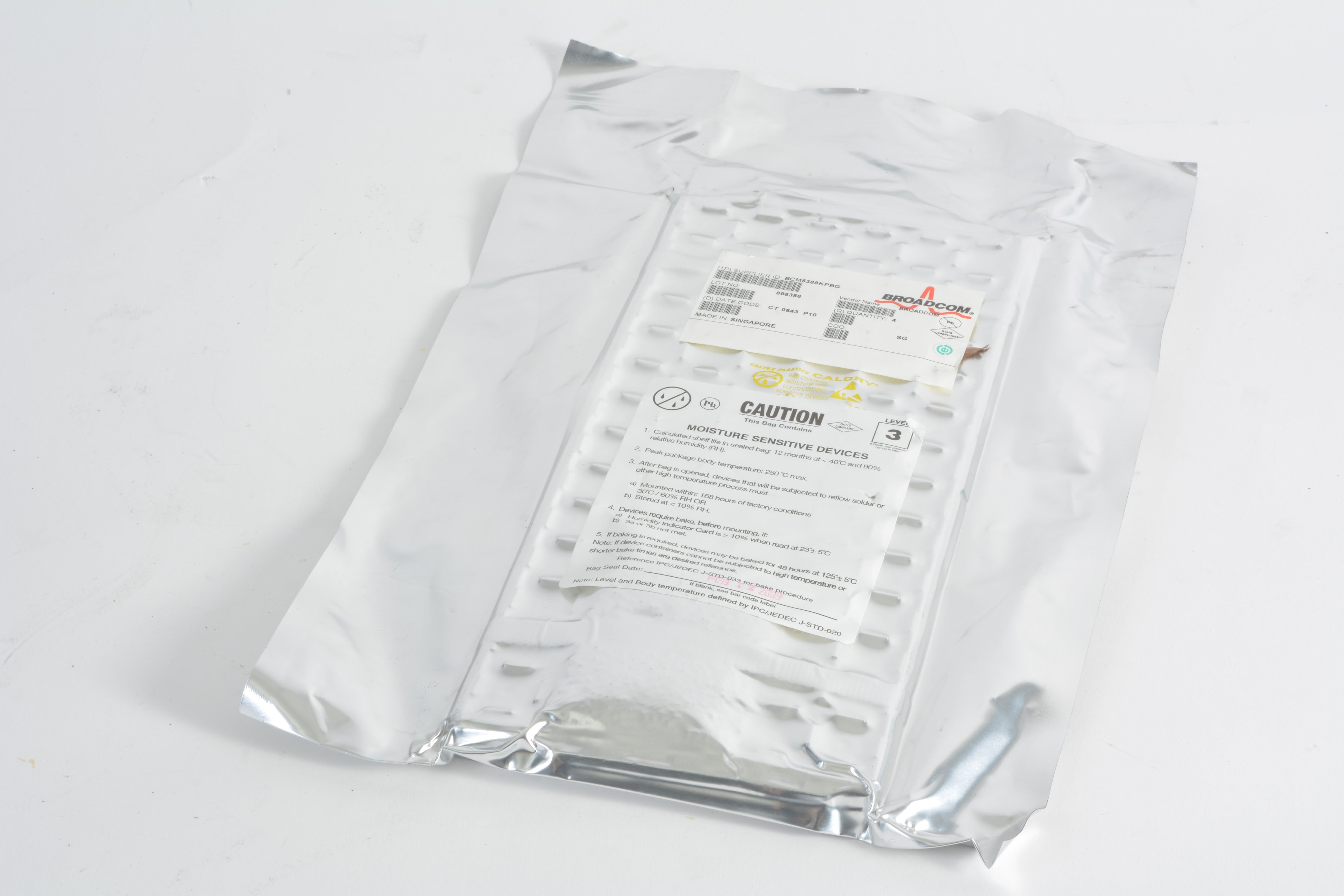 Broadcom 5388 BCM5388KPBG - Quantity 4 Chips in Package – NTC Tech