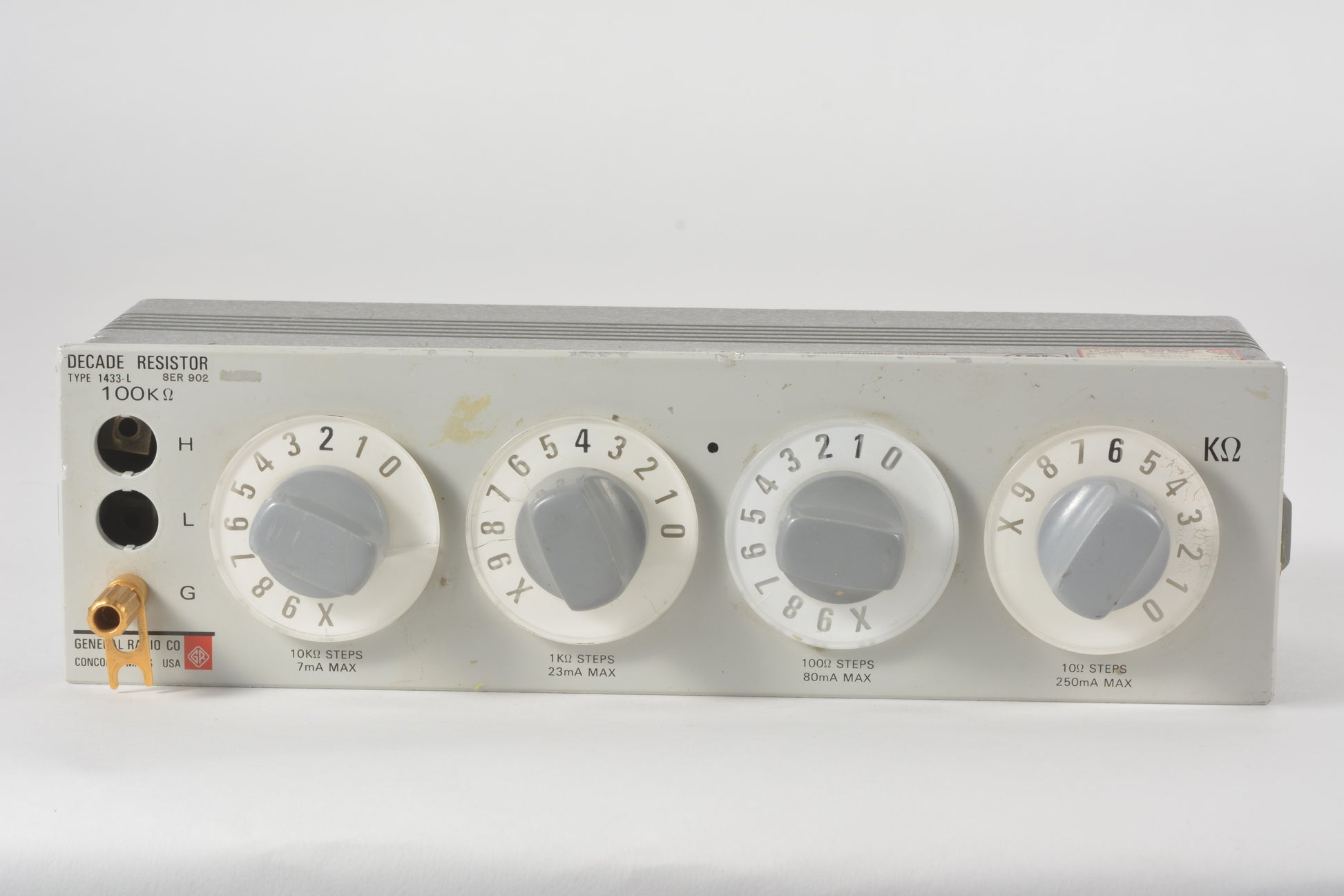 General Radio Decade Resistor Type 1433-L 100 Ohms - AS IS – NTC Tech