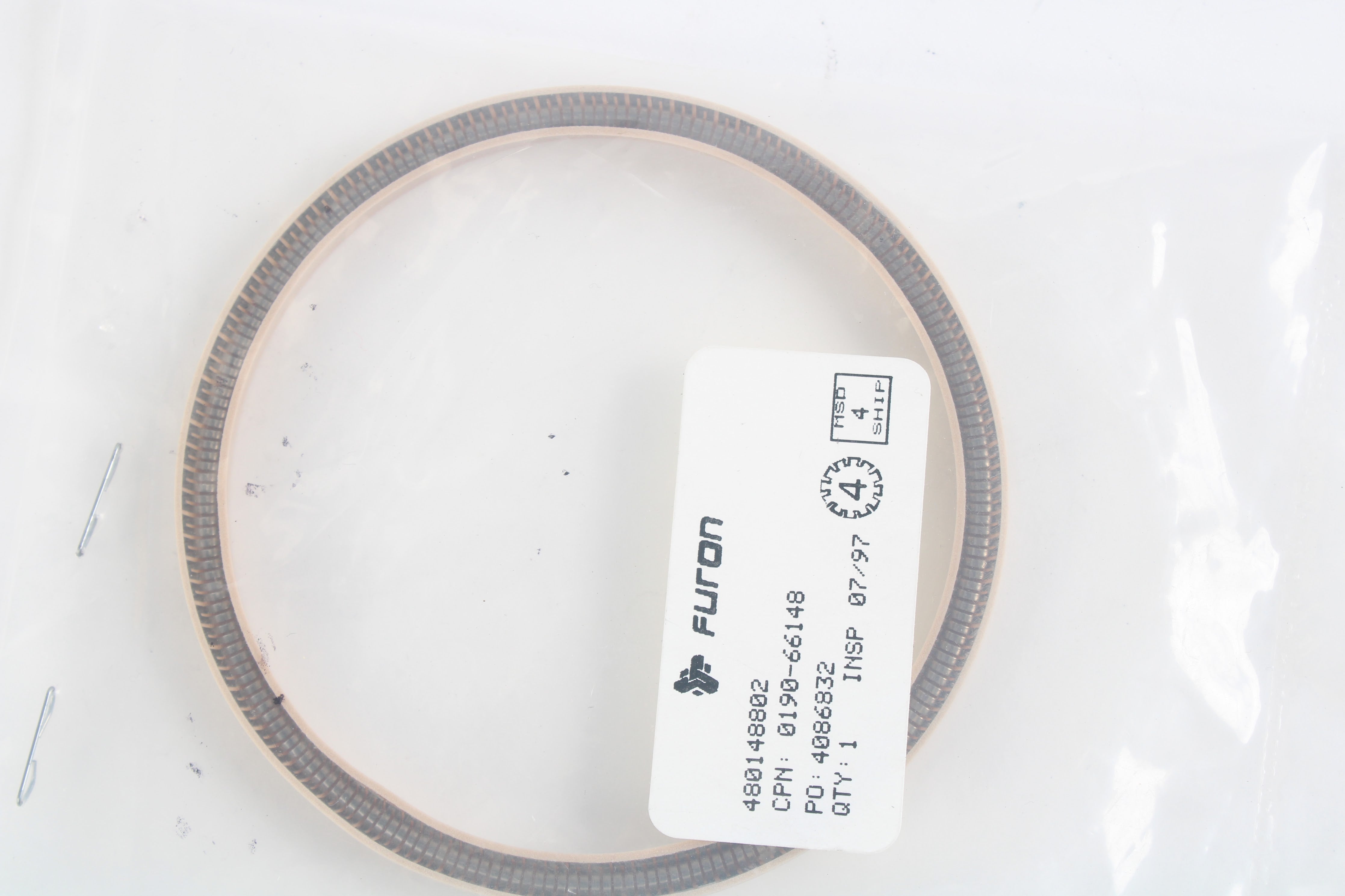 Furon 480148802 Valve Seal 0190-66148 - NEW – NTC Tech