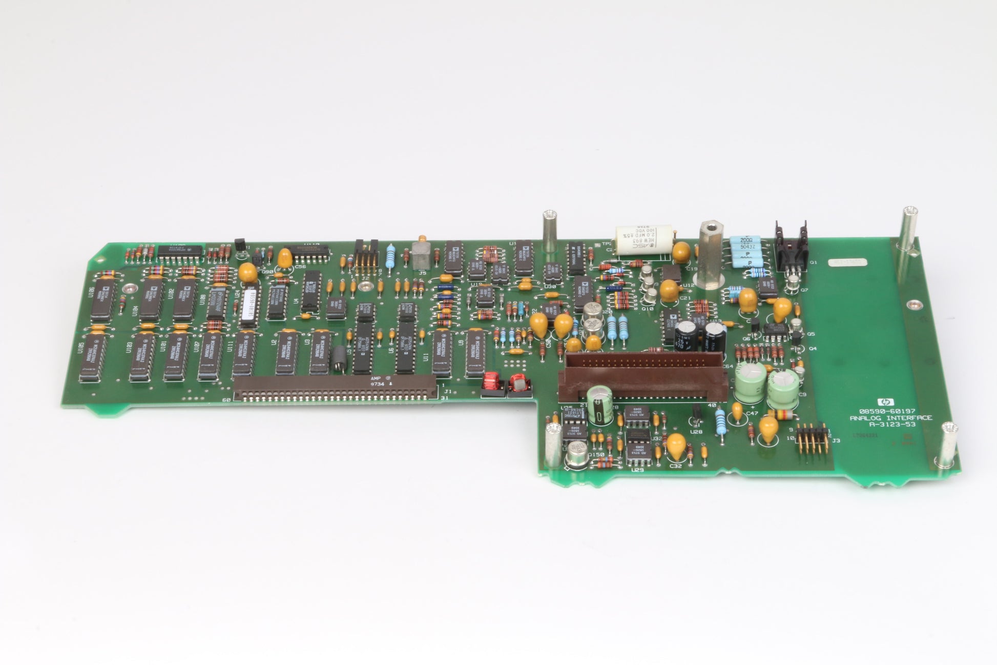 HP Agilent 08590-60197 Spectrum Analyzer Analog Interface Board A-3123 ...