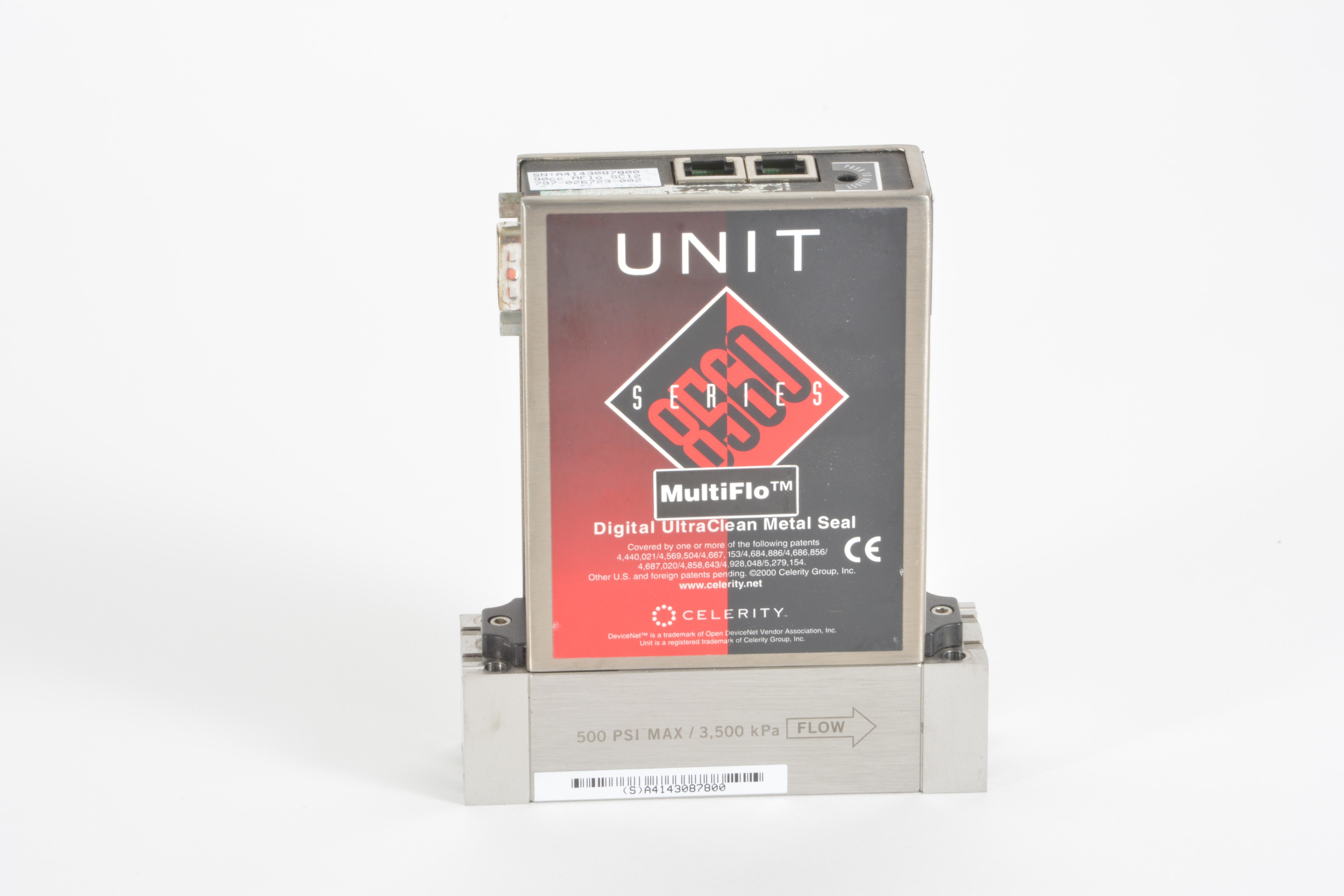 Celerity Unit MultiFlo UFC-8561 SC12 90sccm Digital Mass Flow Controll ...