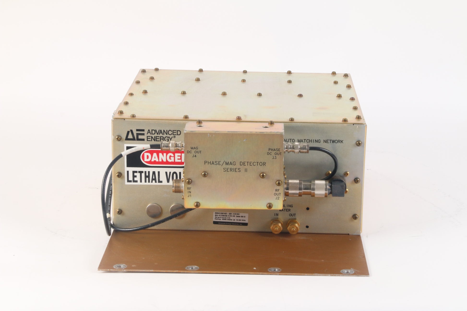 Advanced Energy 3150162-001 A8 SE 2000 Watts 13.55 MHz Match Box – NTC Tech
