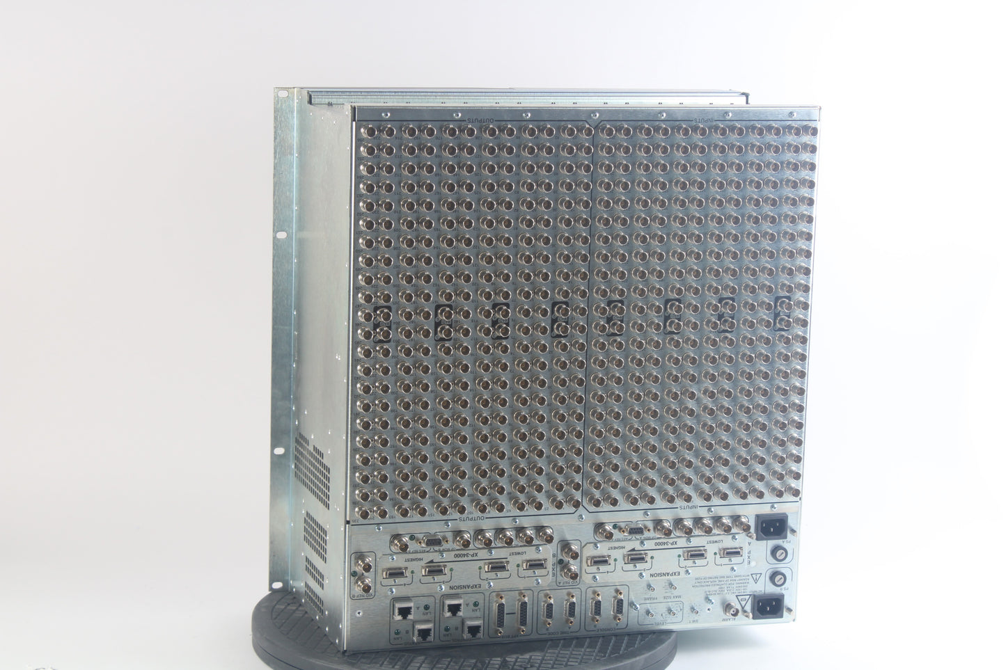 Grass Valley APEX 75 Chassis Digital Audio Router 610102302 W/ Cards I ...