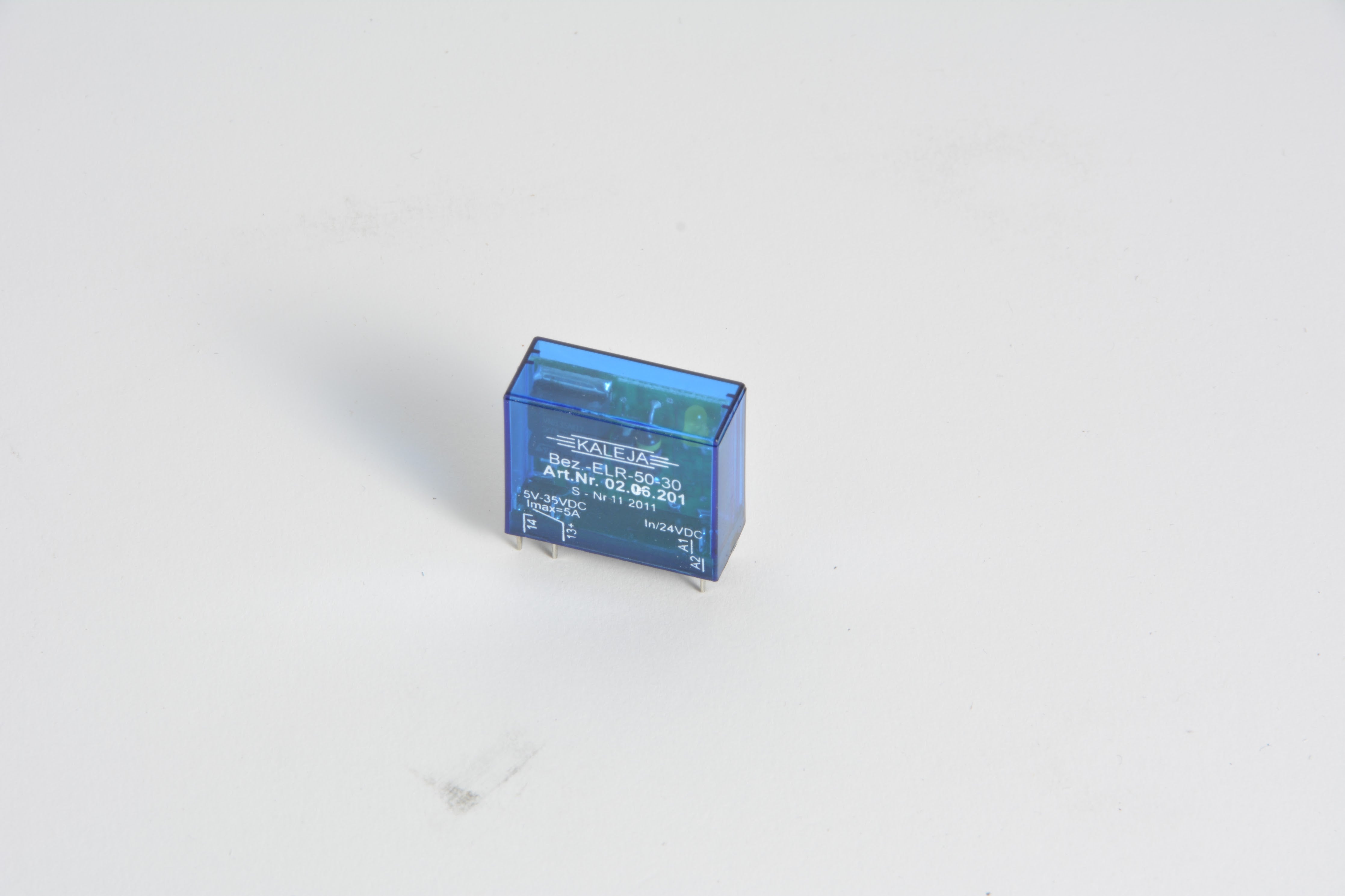 Finder 95.85.3 Relay Socket With Kaleja 02.06.201 Electronic Load Rela ...