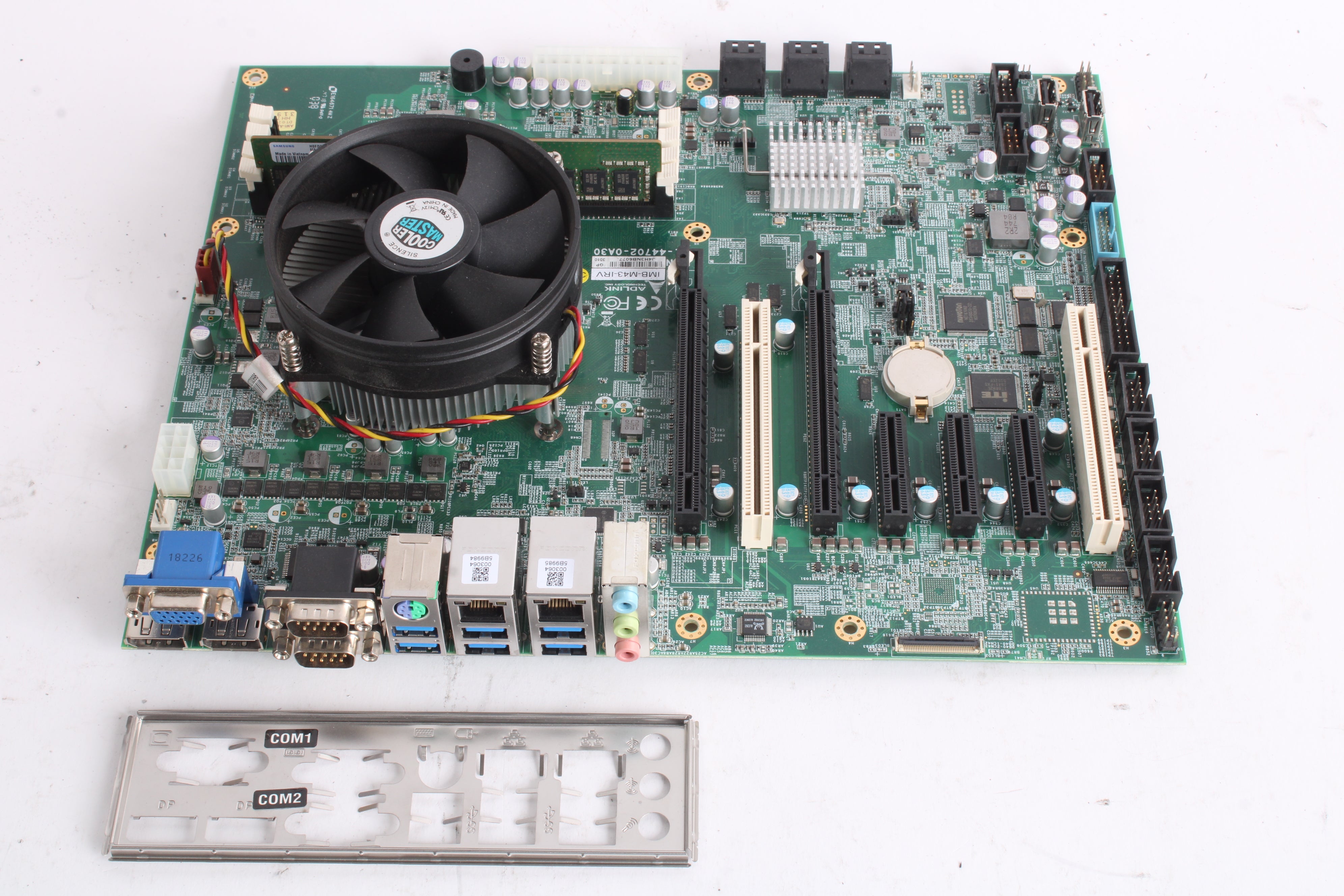 Adlink IMB-M43-IRV Motherboard w/ Intel i5-7500 @ 3.40 GHz / 8GB Ram – NTC Tech