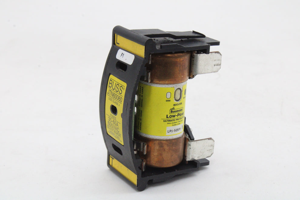 Buss JTN60060 Fuse Holder W/ Bussman LPJ-5050PI Fuse – NTC Tech