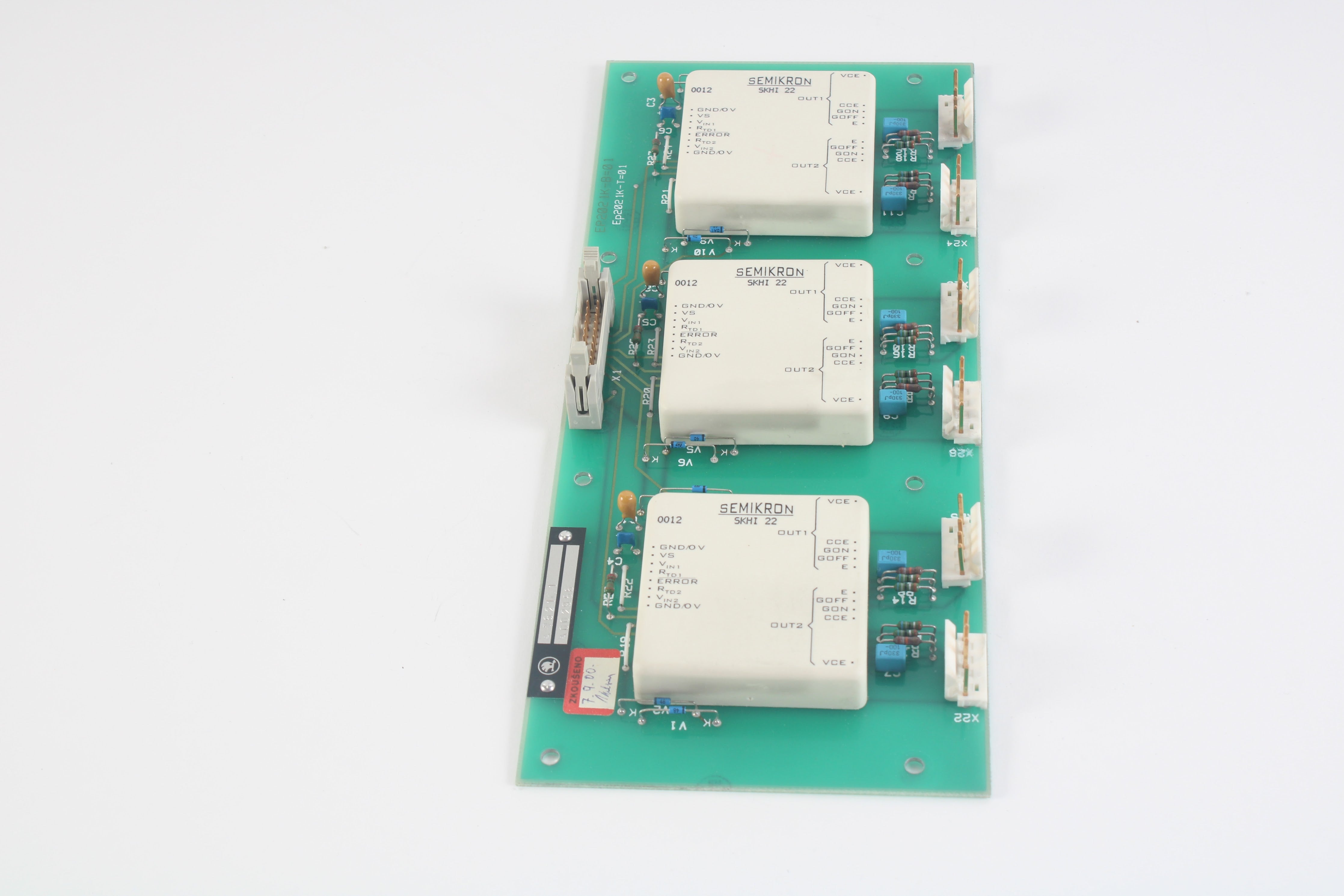 Trolley Support Ep2021K-T=01Card Module W / 3X: SKHI 22 Driver Core ...