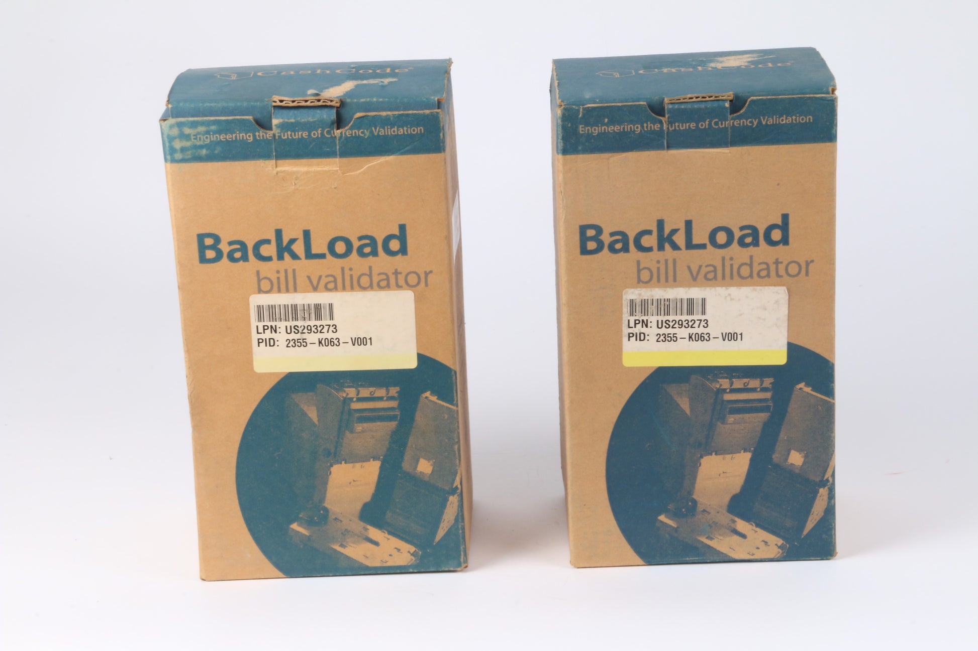 AS IS Lot of 2 CashCode AMZ-USA-1100-HRT Backload Bill Validator – NTC Tech