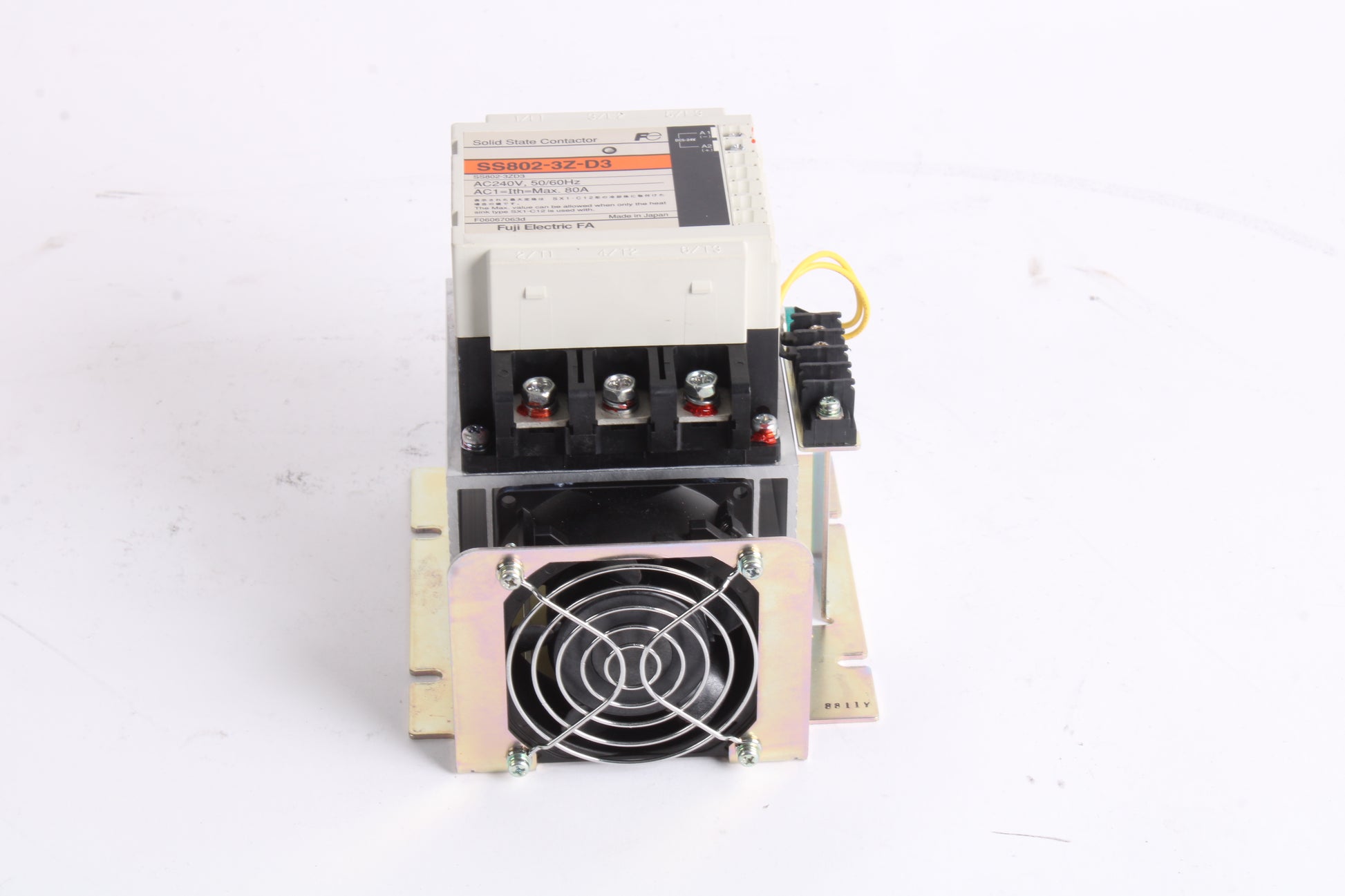 Fuji Electric FA SS802-3Z-D3 Solid State Contactor SX1-C12-A4 Heat Sin – NTC Tech