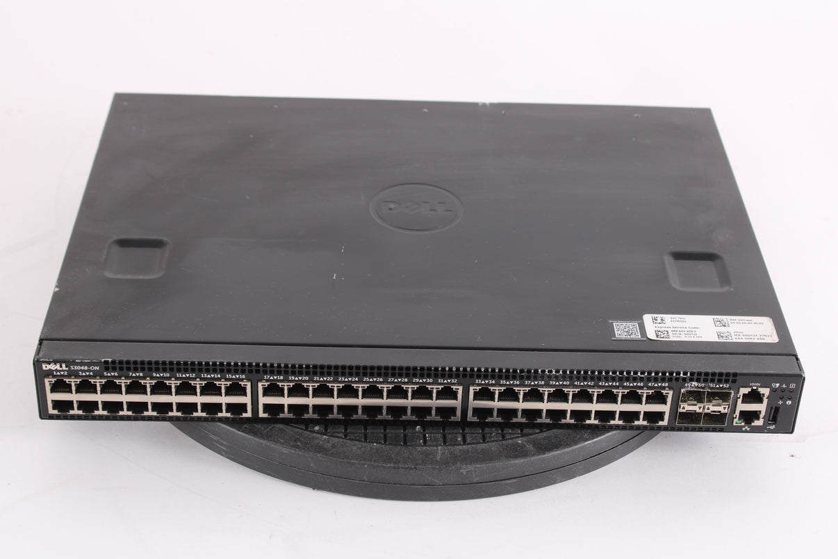 Dell EMC PowerSwitch S3048-ON 48-Port SFP+10GbE Open Network Switch - – NTC Tech