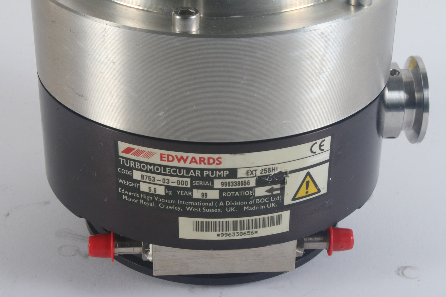 Boc Edwards EXT 255HI Turbomolecular Vacuum Pump B753-03-00 – NTC Tech