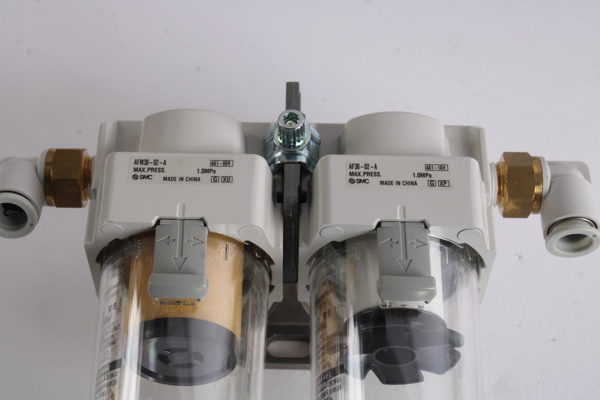 SMC AF30-02-A Filter Regulator w/ AFM30-02-A Mist Separator – NTC Tech