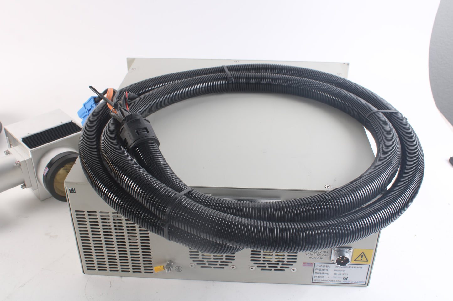 Hans Draco D1S60-Q Laser Power Supply W/ EPUV-02-000A-A Lens, Keys, Co ...