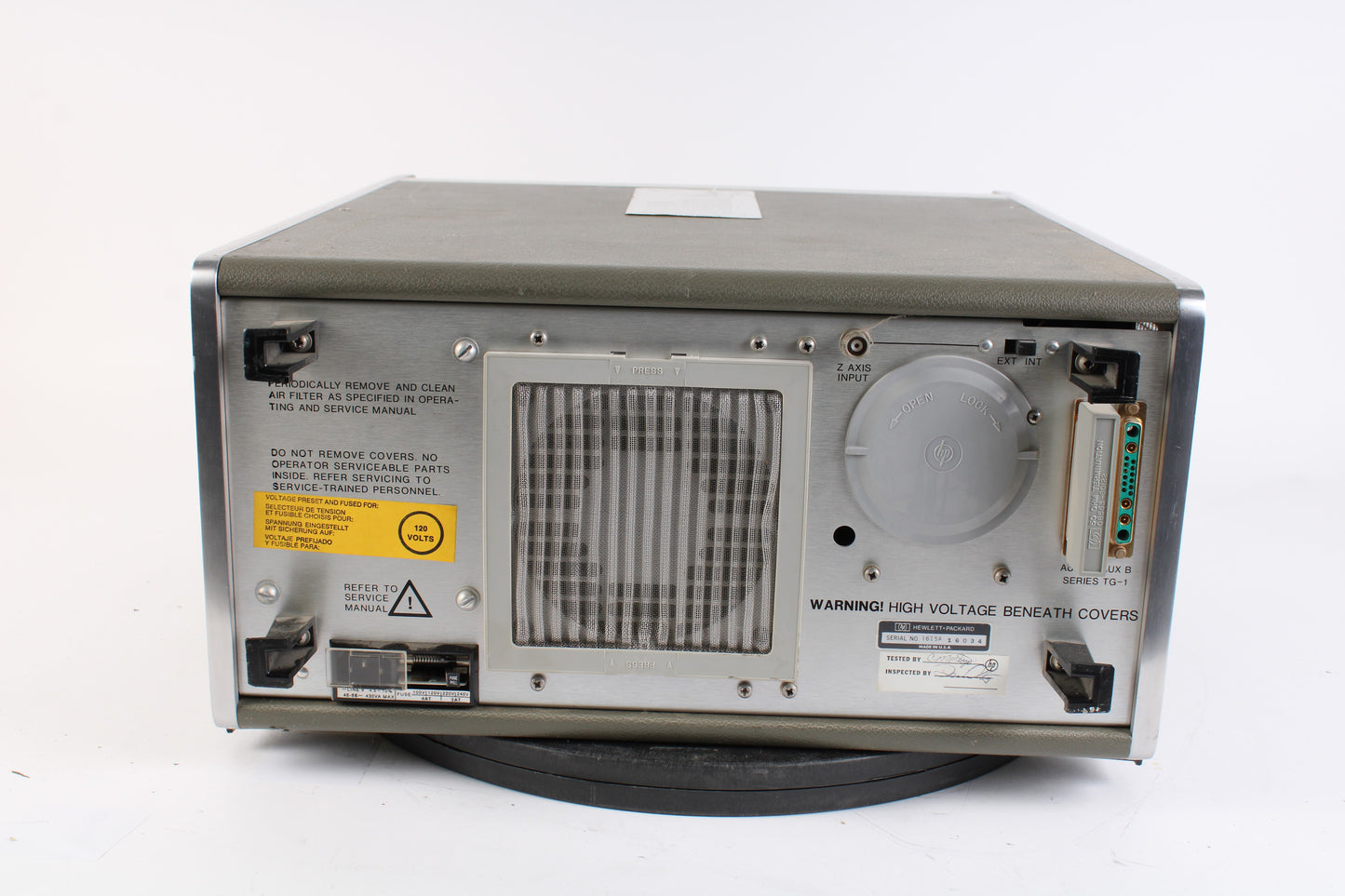 HP 141T Display with 8553L, 8552B Spectrum Analyzer Sections - AS IS ...