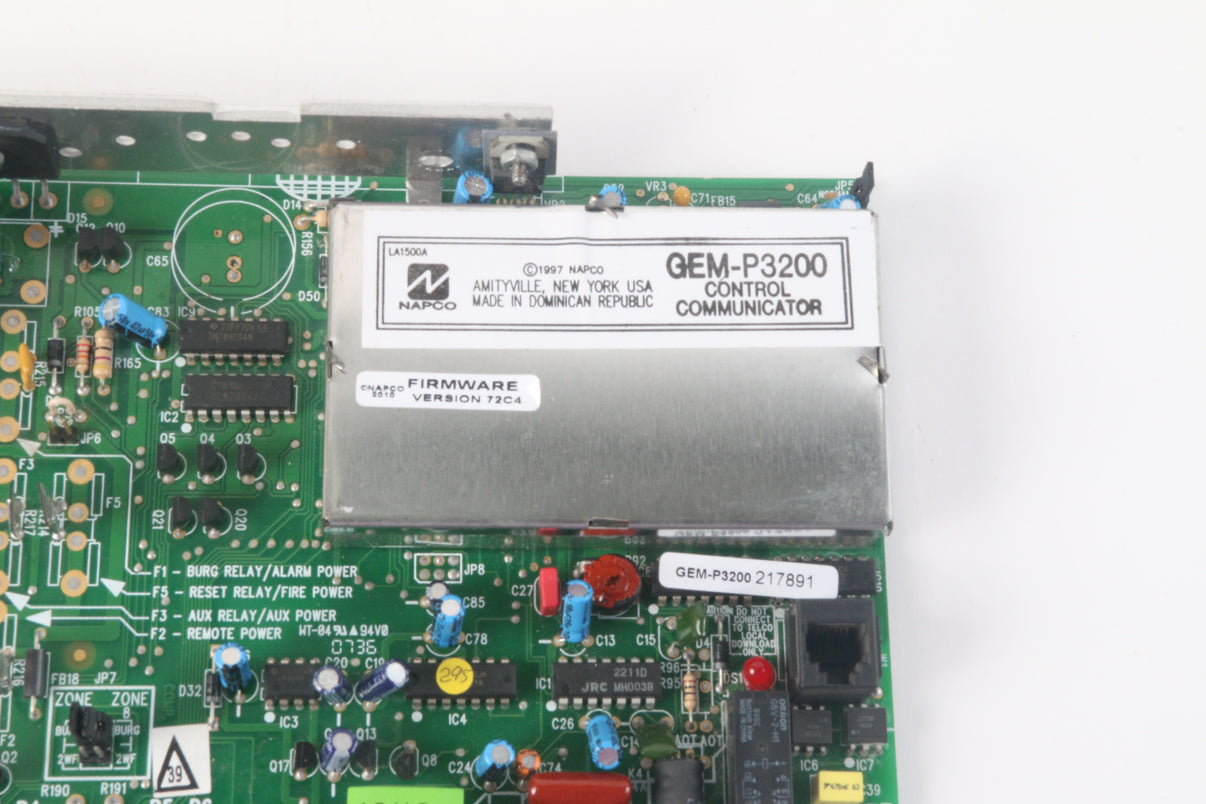 Napco GEM-P3200 Hybrid Control Security Communicator Alarm Panel - AS ...