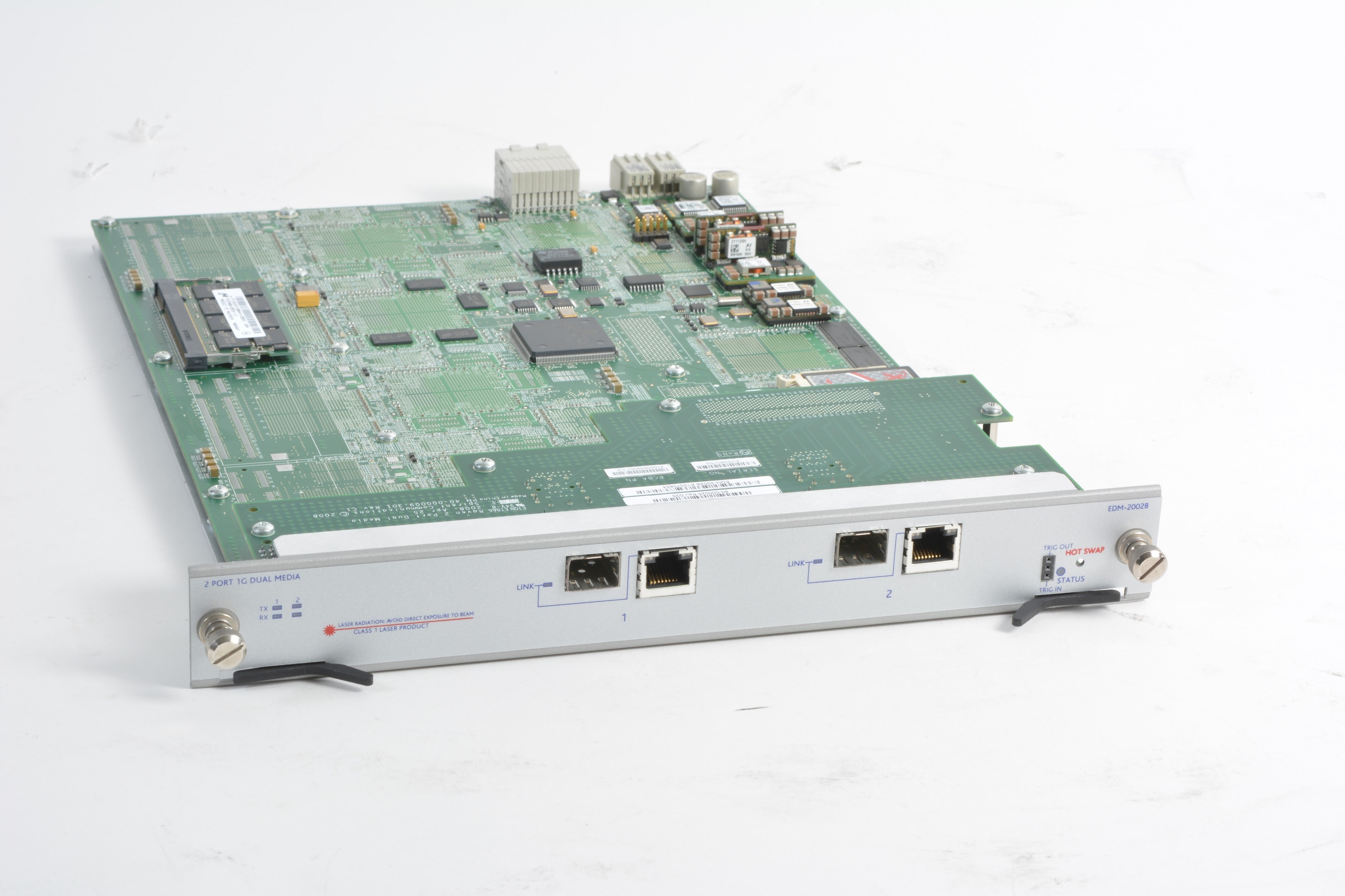 Spirent Testcenter EDM-2002B 10/100/1000 Dual Media 2-Port - Load Modu ...