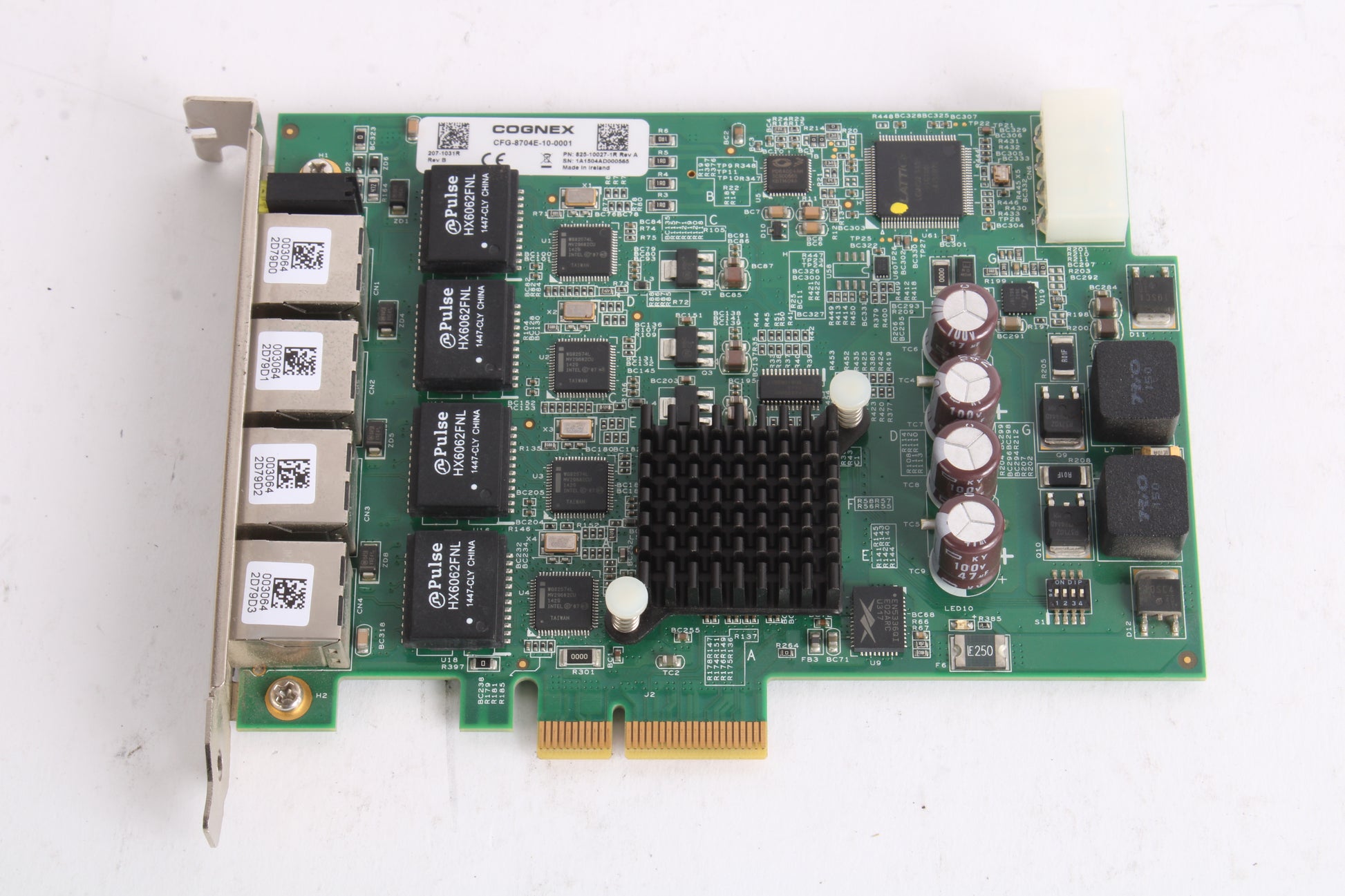 Cognex CFG-8704E-10-0001 PCI Express Frame Grabber Card 825-10027-1R R ...