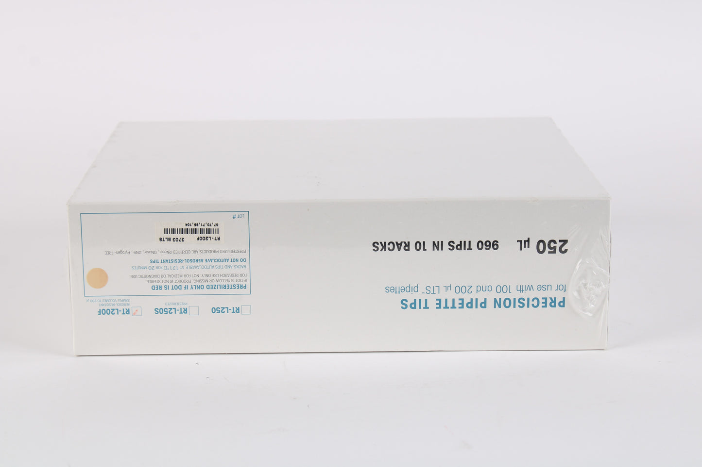 Rainin RT-L200F Precision 960 Pipette Tips for Use W/ 100 & 200uL LTS ...