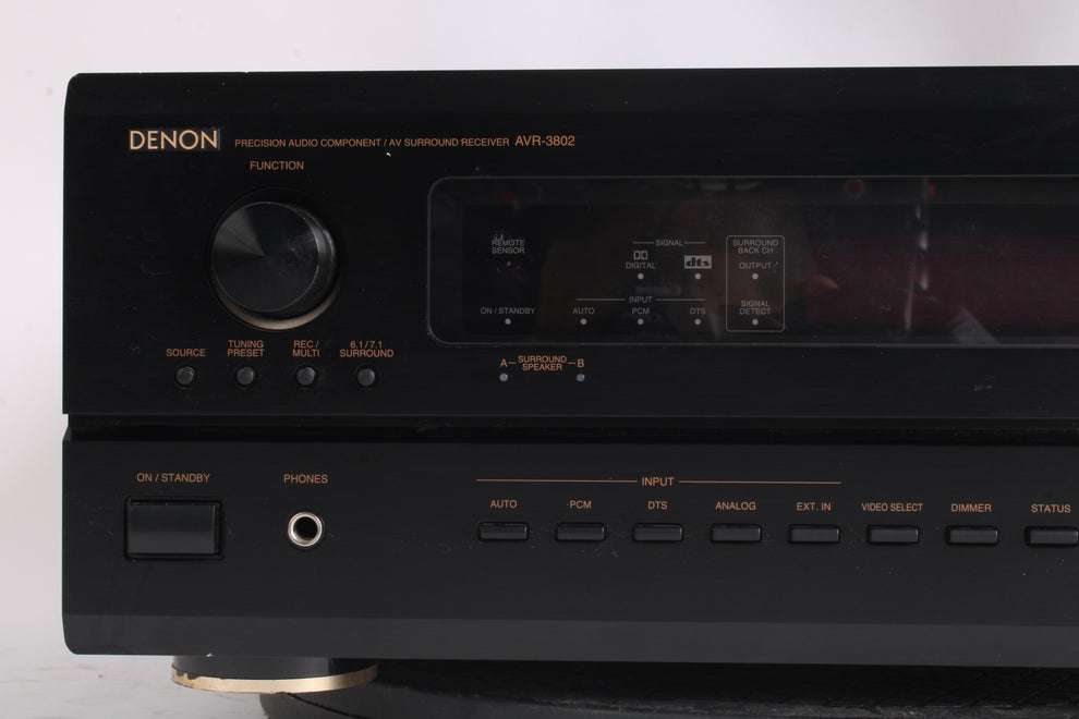 Denon AVR-3802 Precision Audio Component / AV Surround Receiver – NTC Tech
