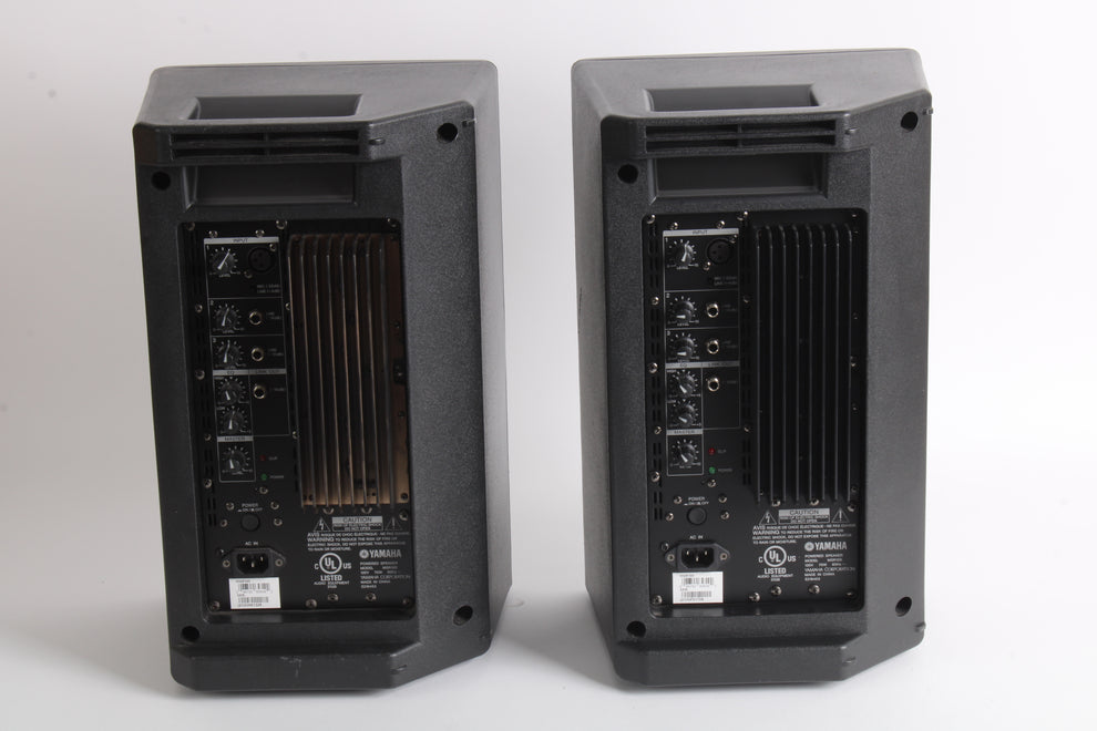 Yamaha MSR100 8" Powered Speakers (Pair) – NTC Tech