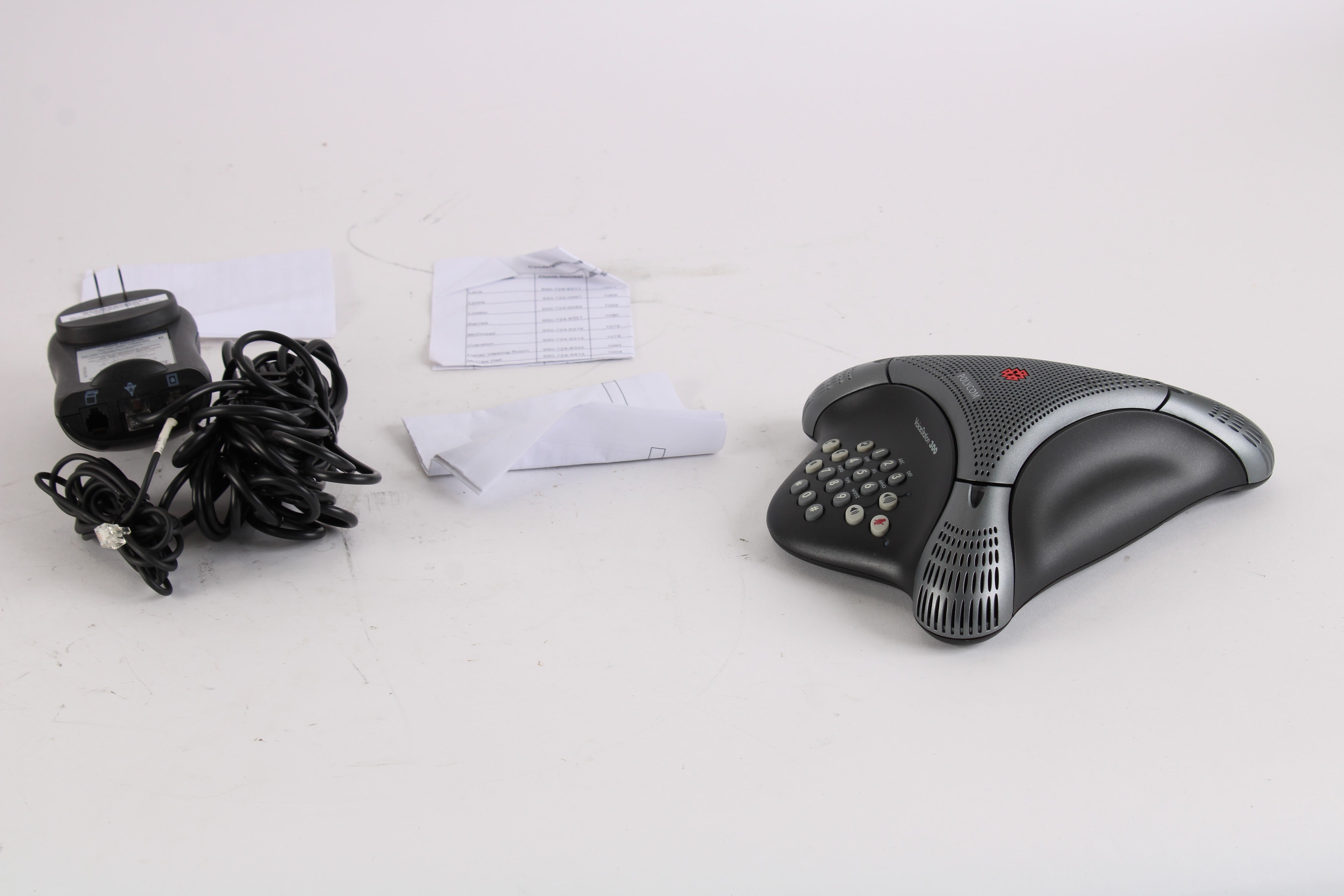 Polycom Voicestation 300 Full Duplex Conference Phone 2200-17910-001 ...