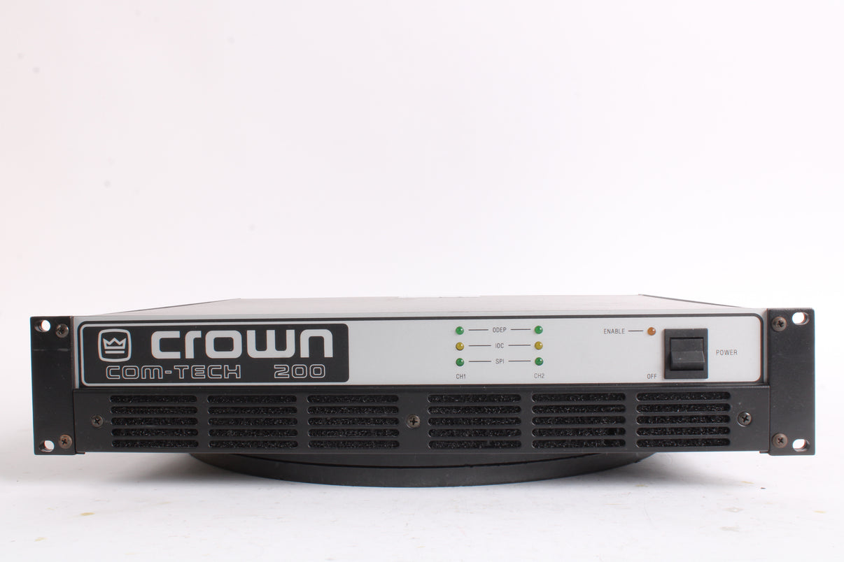 Crown Com-Tech 200 2-Channel Stereo Professional Power Amplifier - Pro ...