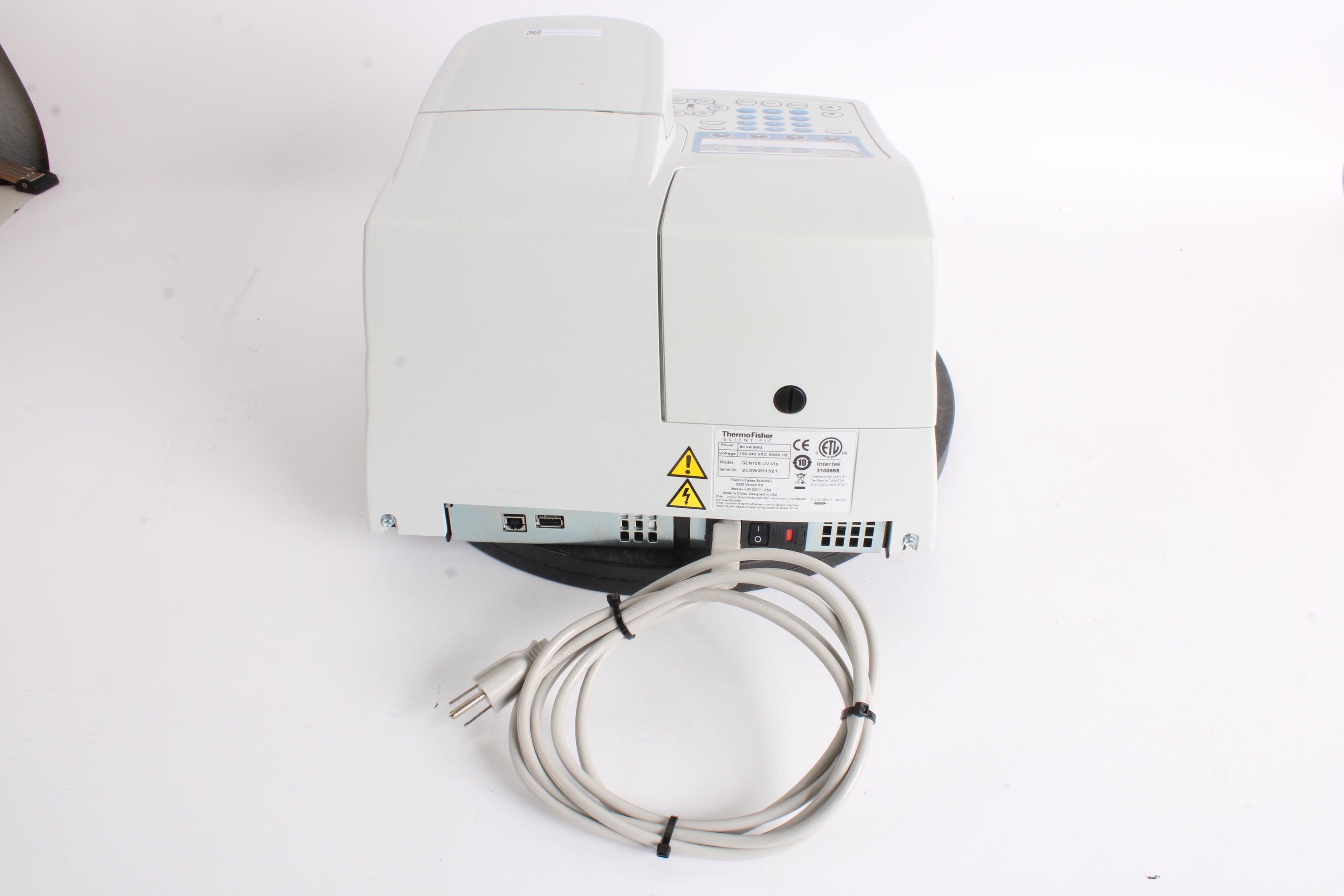 Thermo Fisher Scientific GENESYS 10S GEN10S UV-Vis Spectrophotometer – NTC Tech