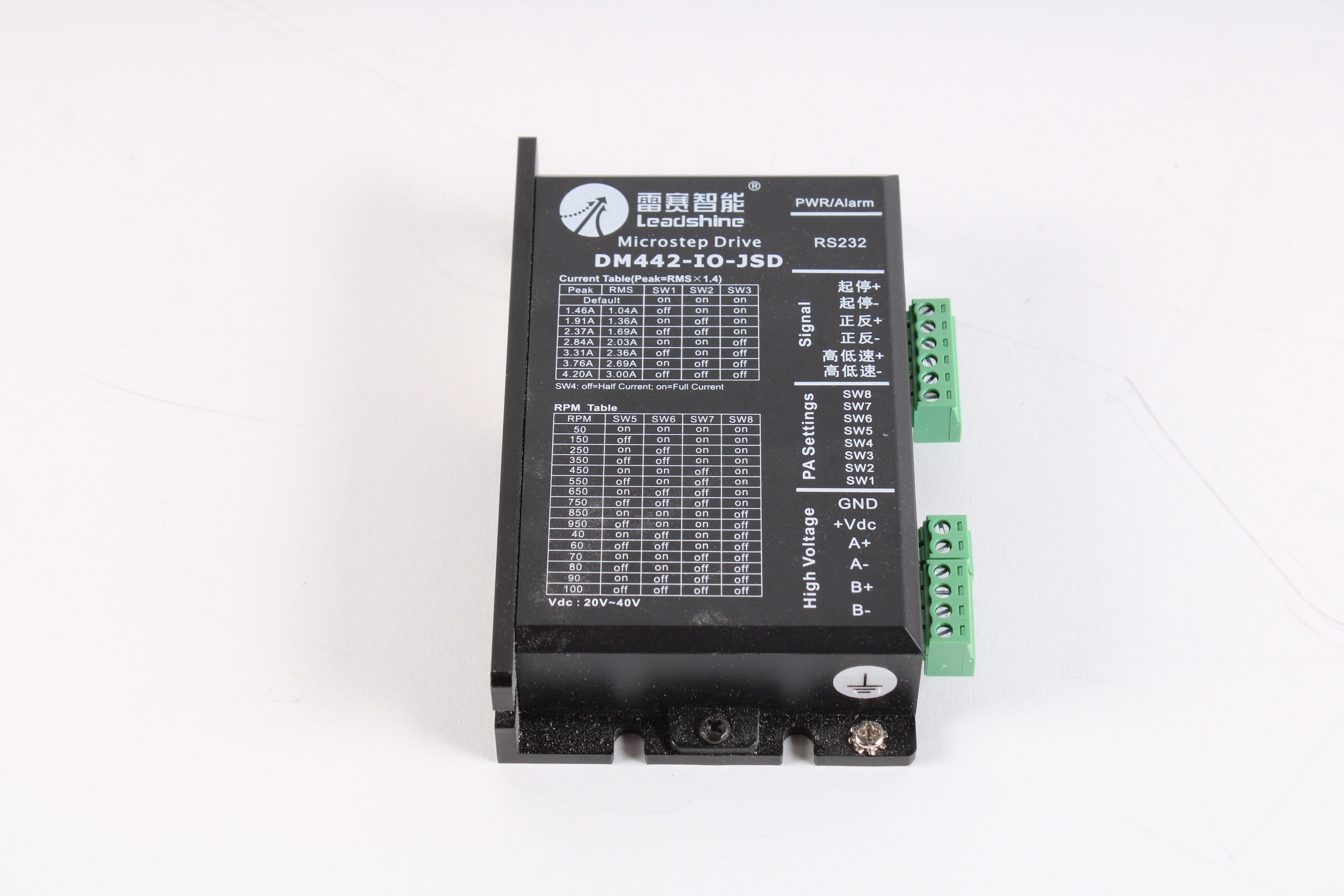Leadshine DM442-IO-JSD Digital Stepper Microstep Driver – NTC Tech
