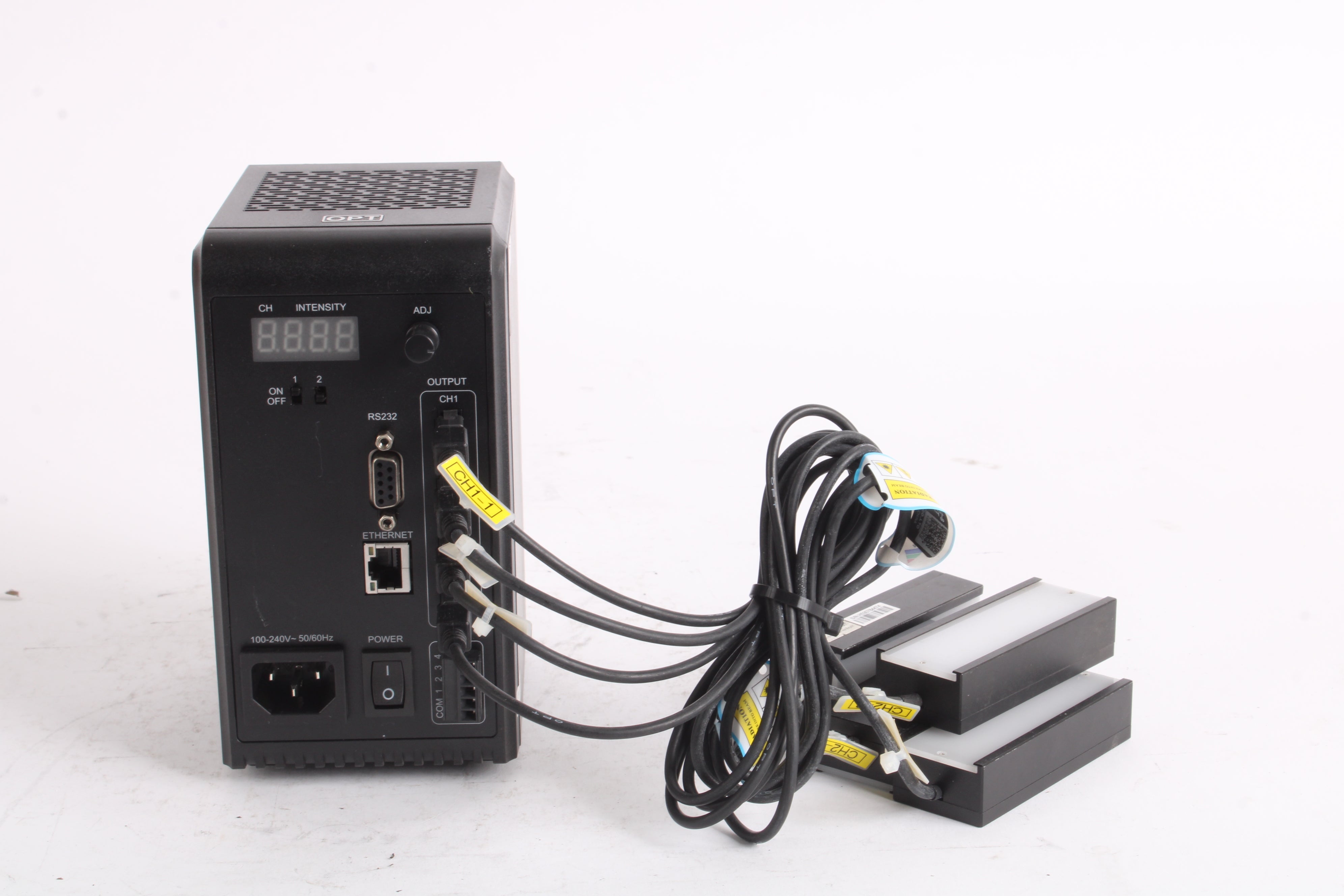 Opt Machine Vision OPT-DCA24E-4 W/ 4x OPT-LXT853221-V2-B LED Light Uni ...