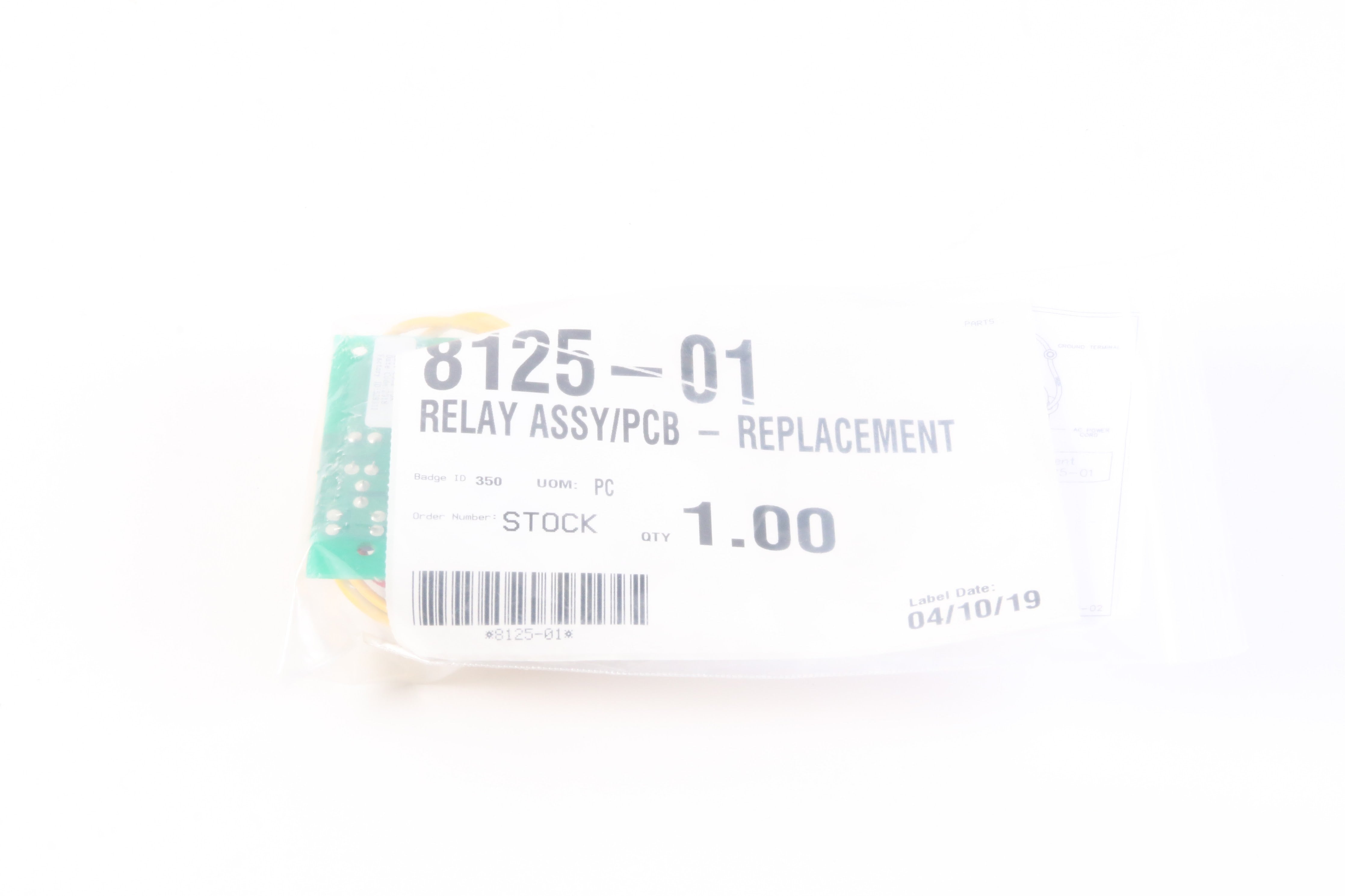 H.P. Products INC 8125 Relay Assembly / PCB Replacement - New – NTC Tech