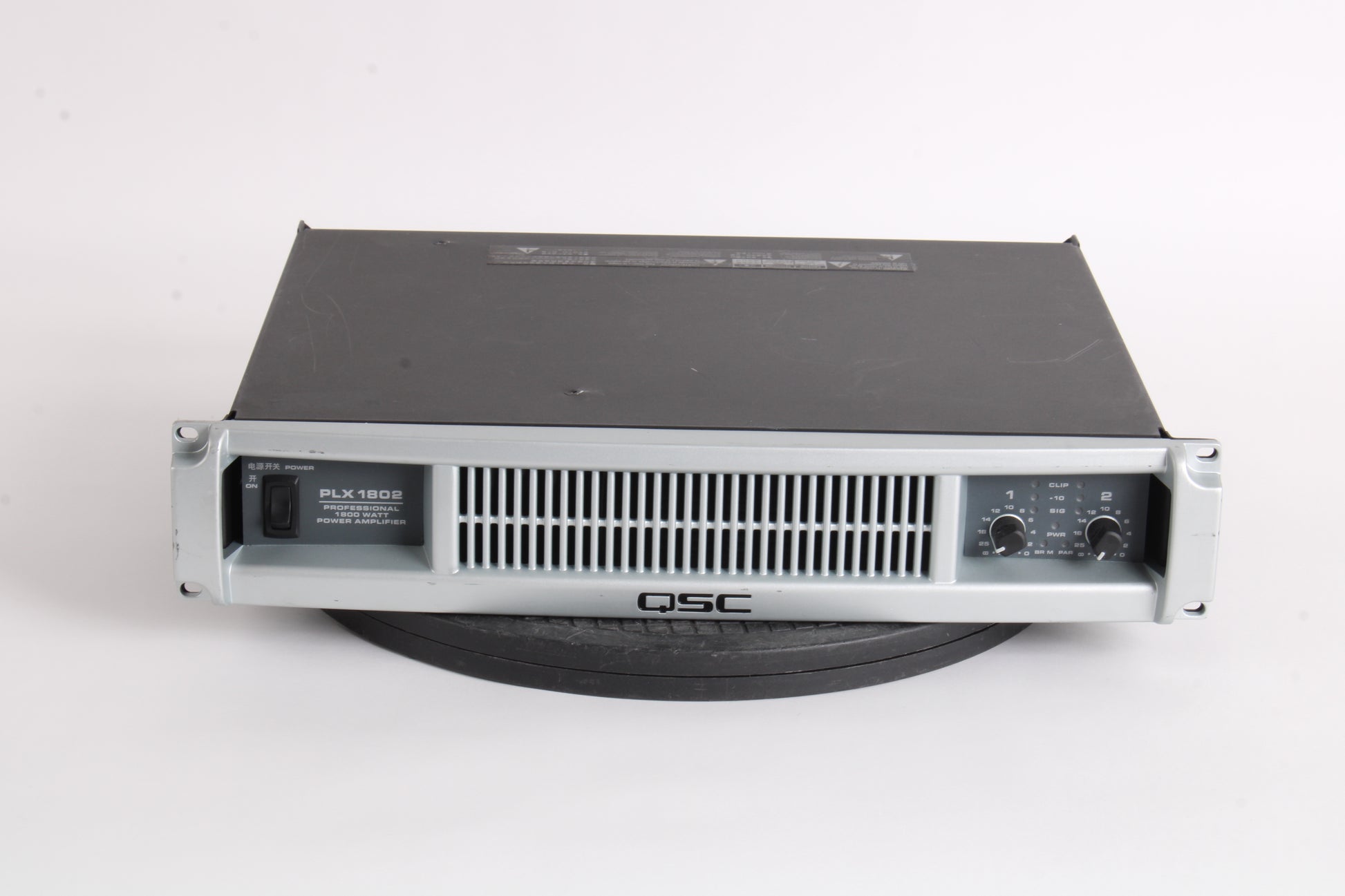 QSC PLX 1802 Professional 1800 WATT Power Amplifier - AS IS For Parts ...