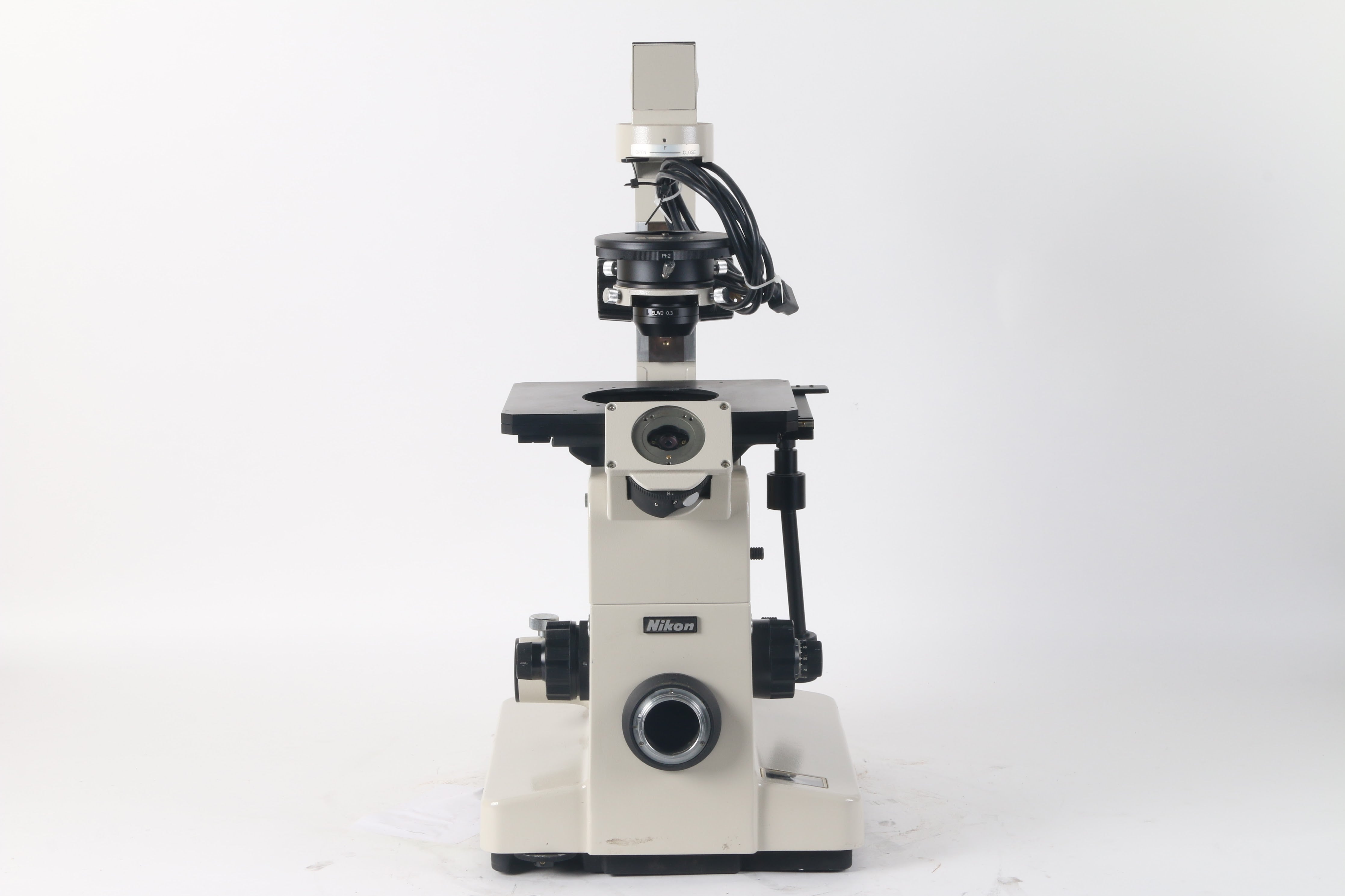 Nikon Diaphot Laboratory Microscope - Nikon Phase Contrast-2 ELWD 0.3 ...