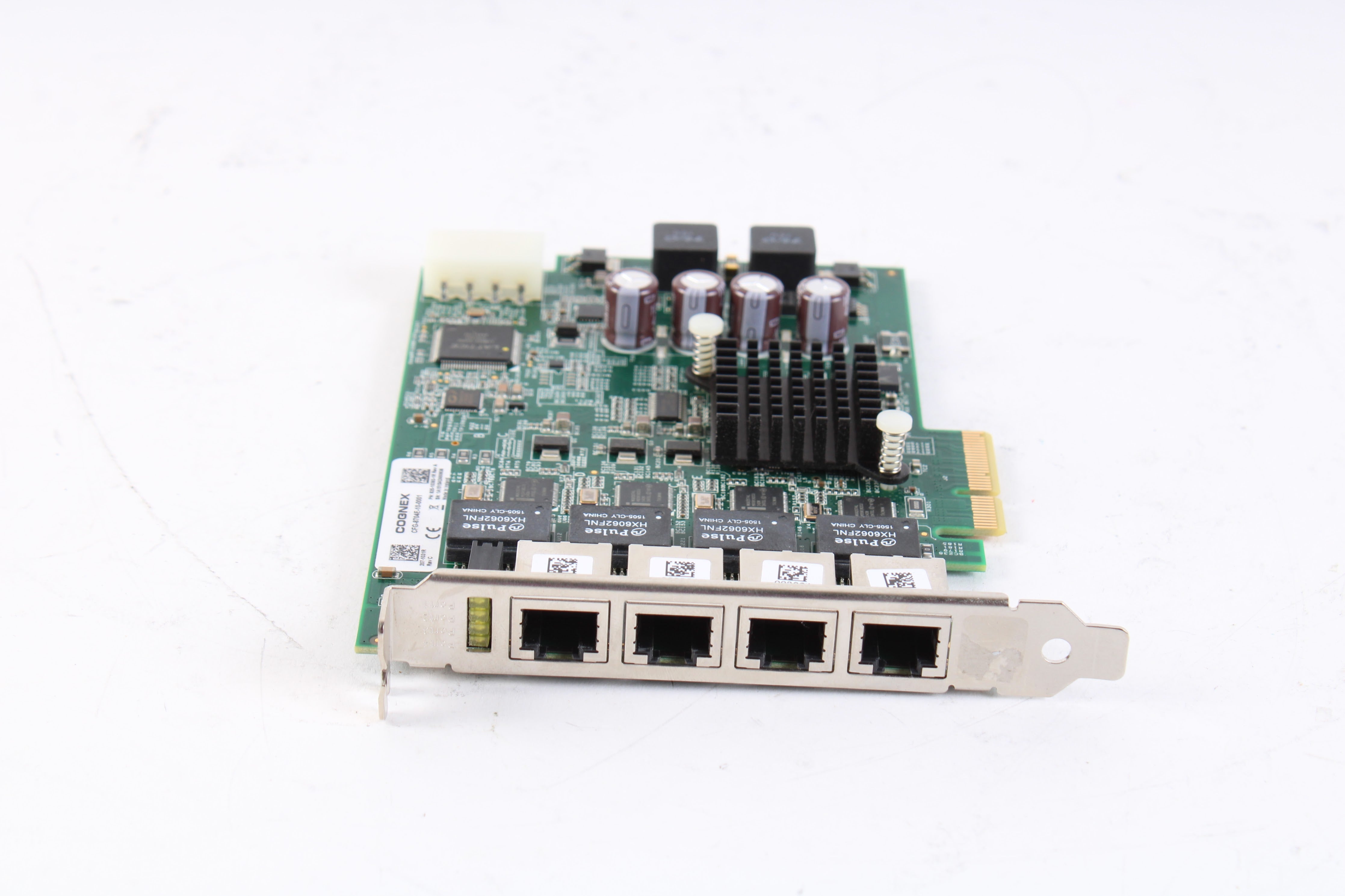 Cognex CFG-8704E-0001 4-Channel GigE PoE Frame Grabber Card 825-10393 ...