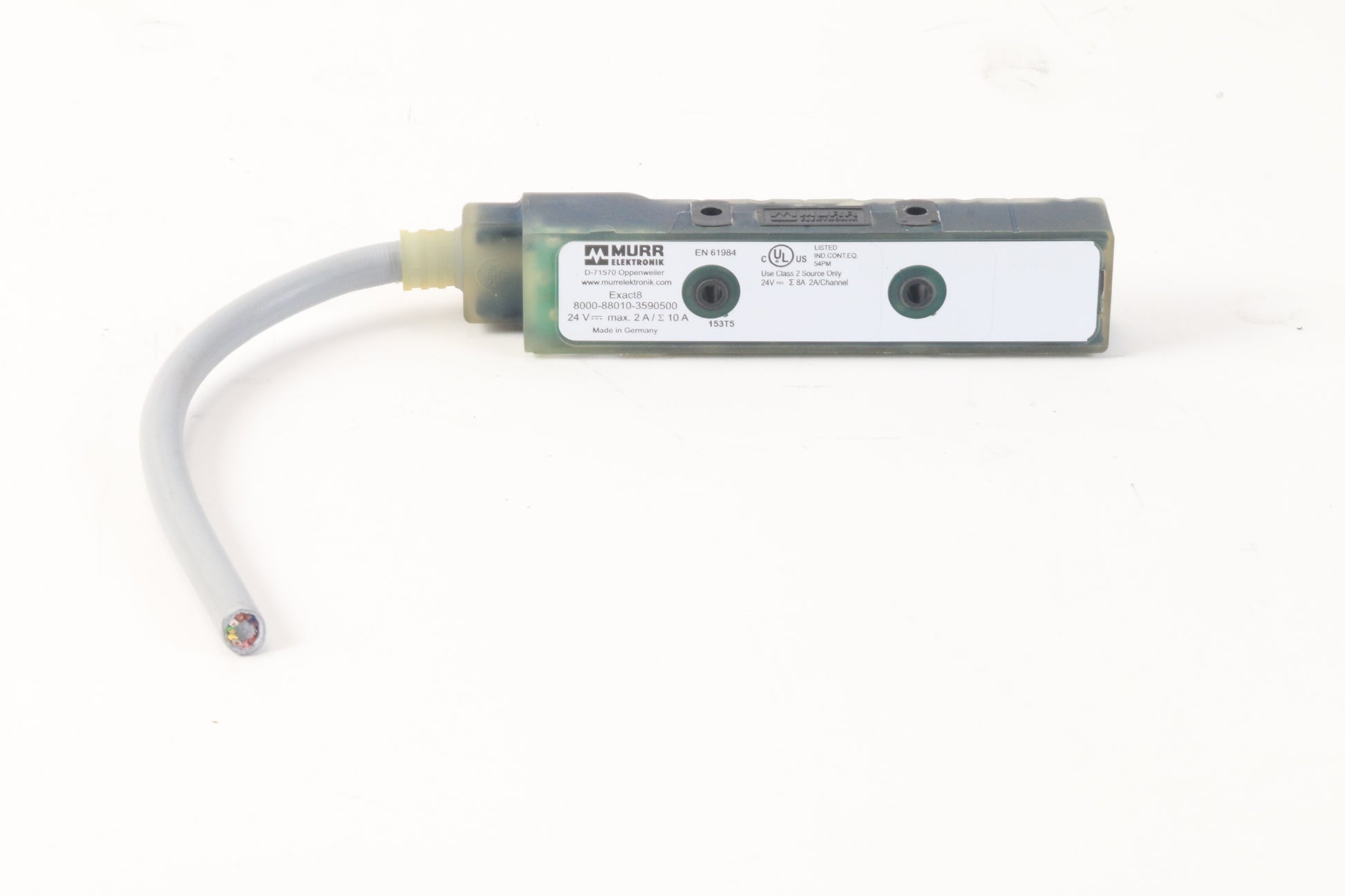 Murr Elektronik D-71570 Exact8 Art. 8000-88010-3590500 Oppenweiler - C ...