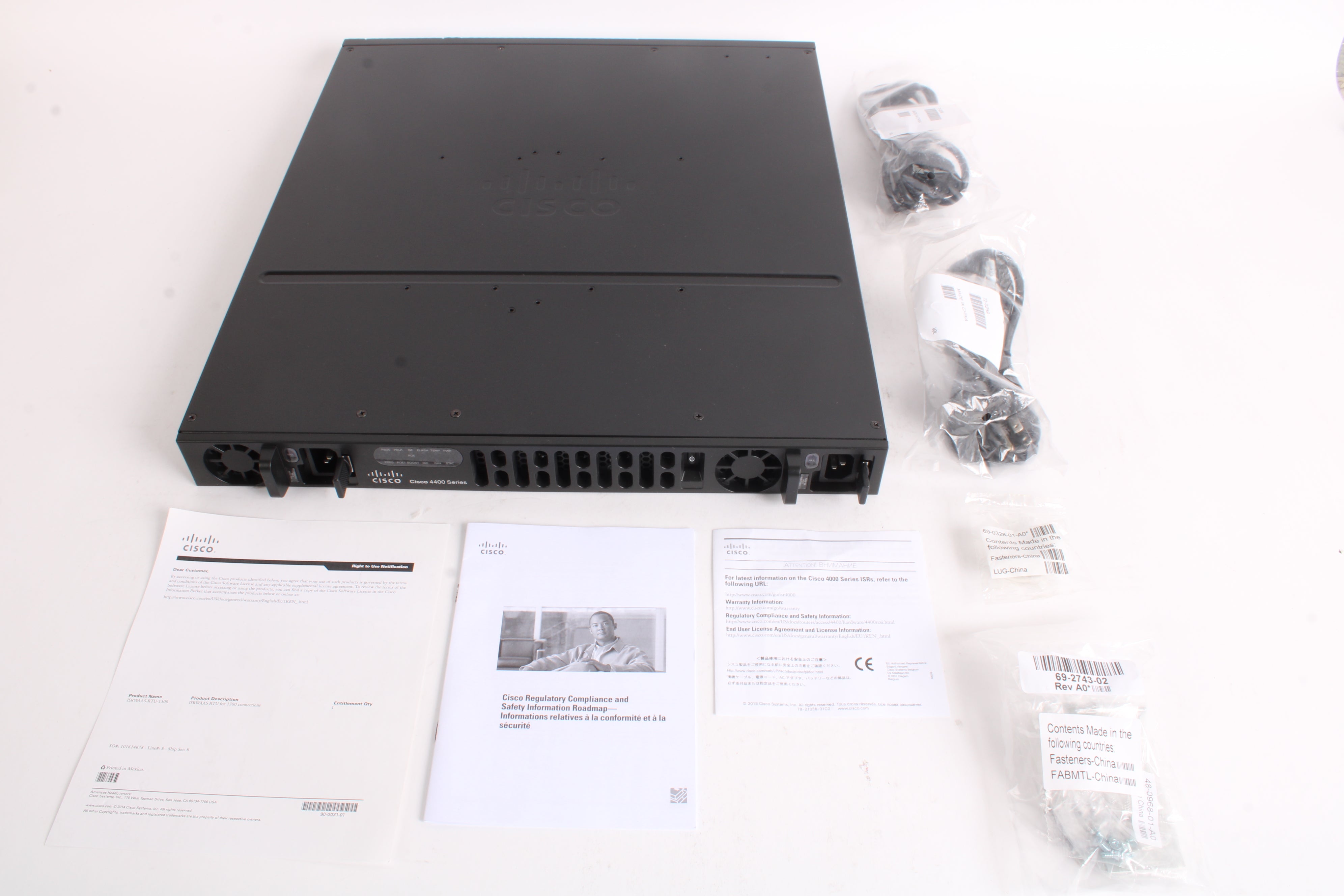 Cisco ISR4431-AX/K9 ISR 4431 AX Bundle Advanced services router - New ...