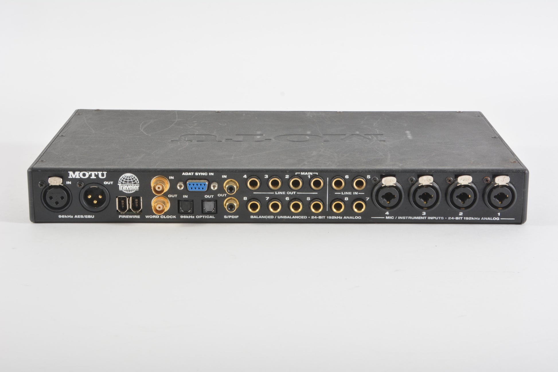 MOTU Traveler FireWire Interface – NTC Tech