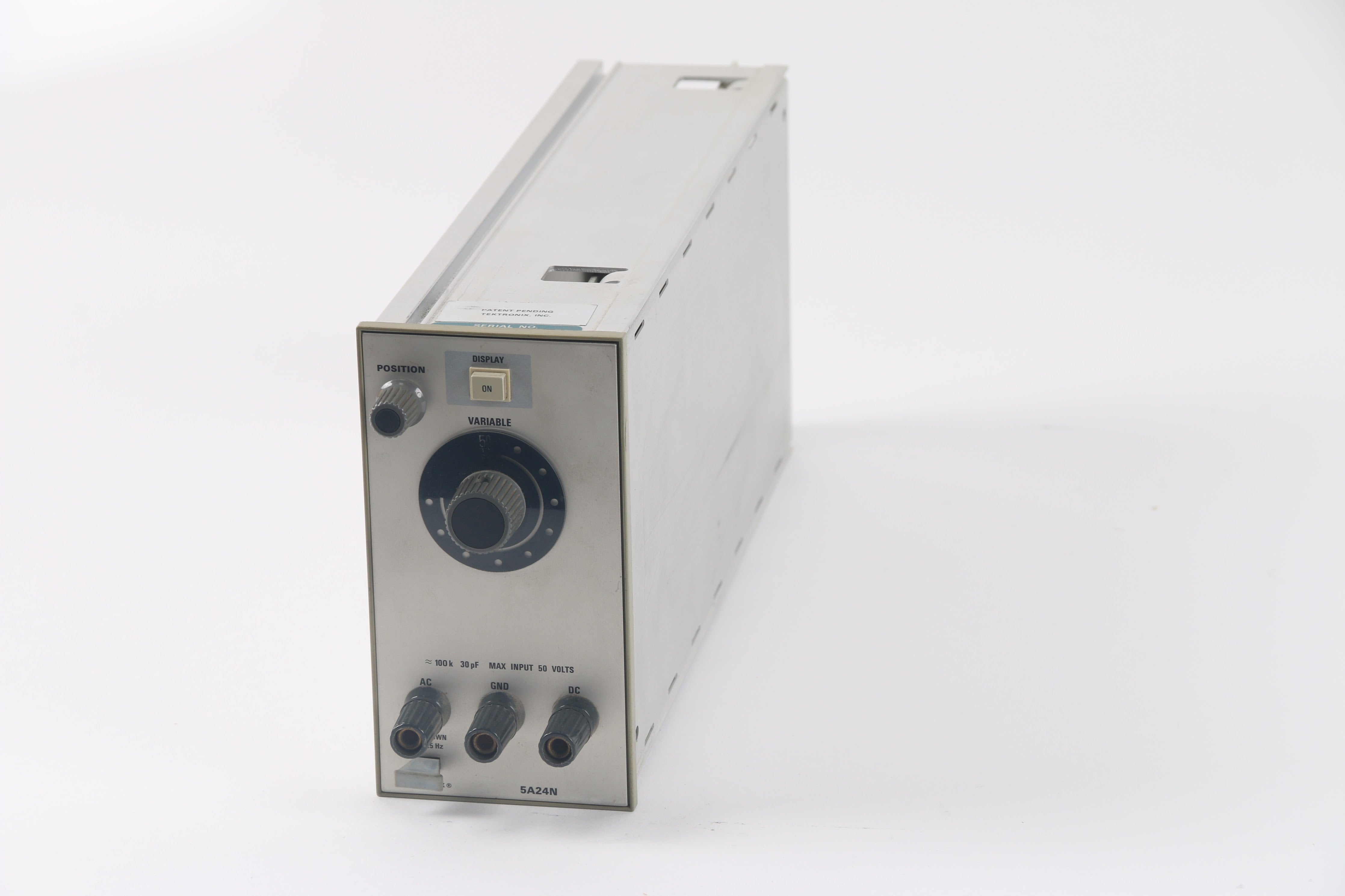 Tektronix 5A24N Amplifier Plugin – NTC Tech