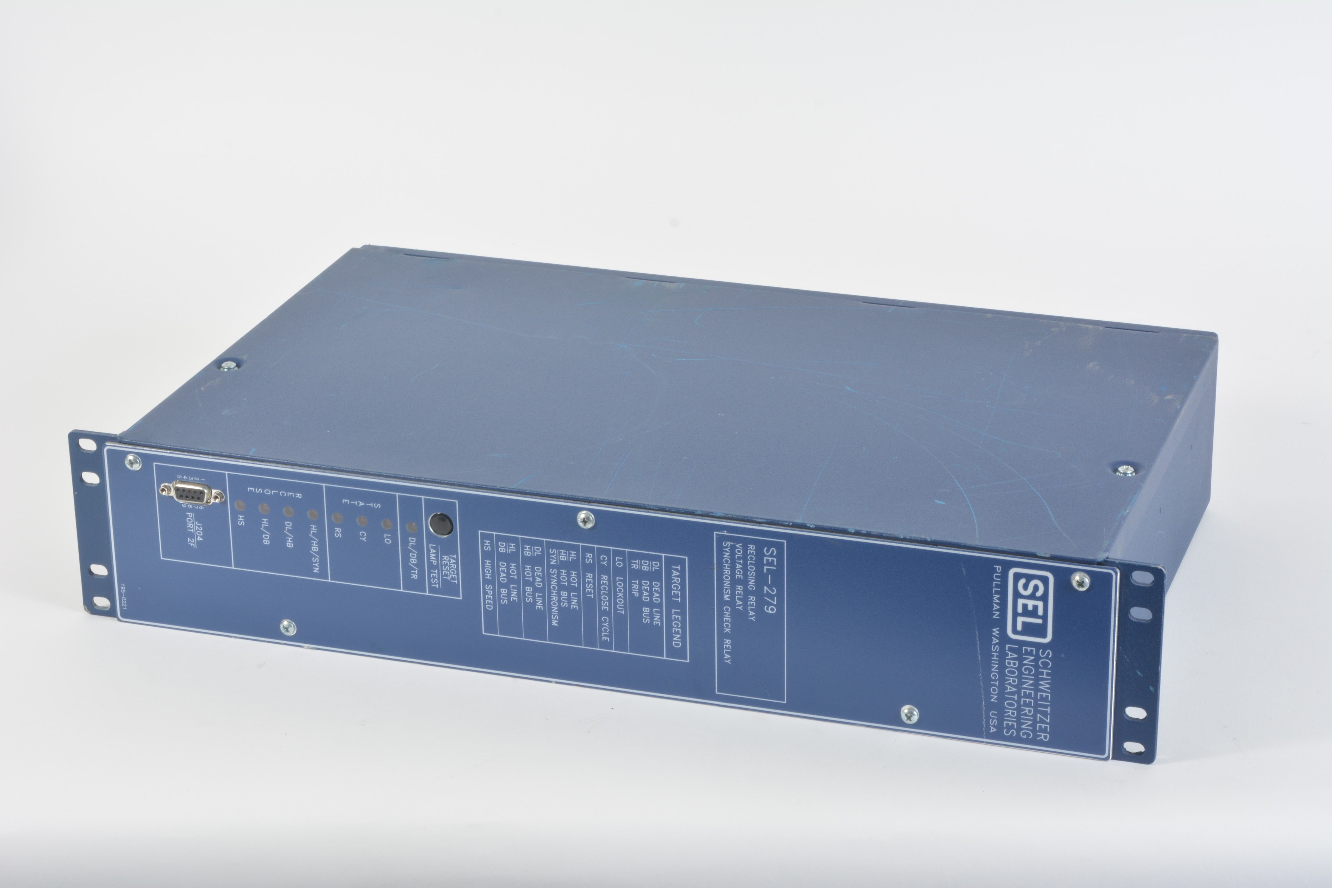 Scheweitzer SEL-279 Reclosing Relay Voltage Relay Synchronism Check Re ...