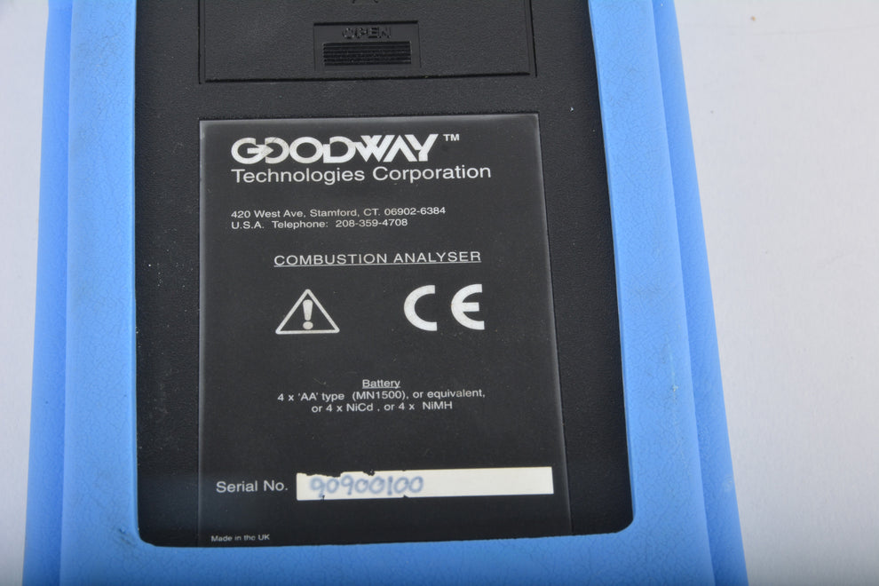 Goodway Technologies SET-100 Gas Combustion Analyzer / Meter / Sensor ...