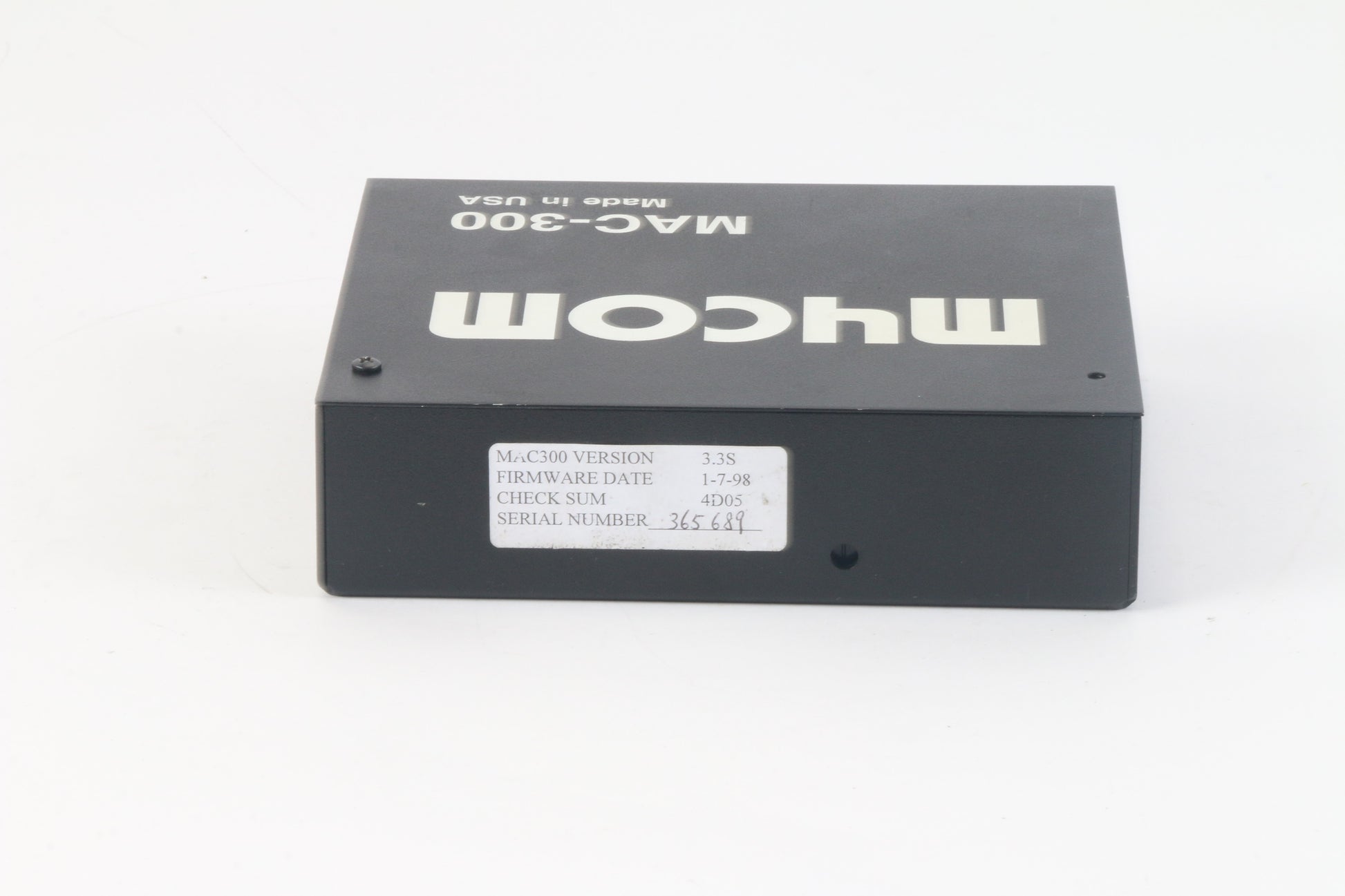 Mycom MAC-300 Multi Axis Motion Controller Mac300 Ver. 3.3S - Missing ...