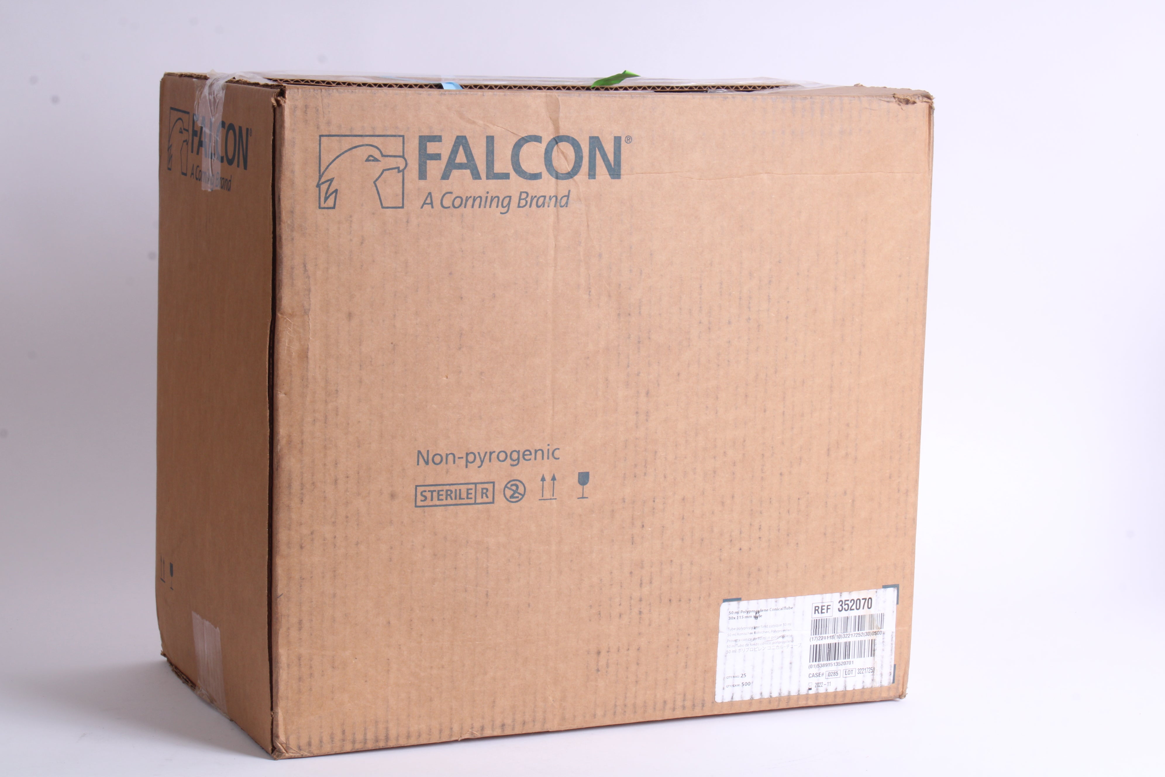 Falcon 352070 50mL High Clarity PP Centrifuge Tube QTY: 25 Pk, QTY: 50 ...