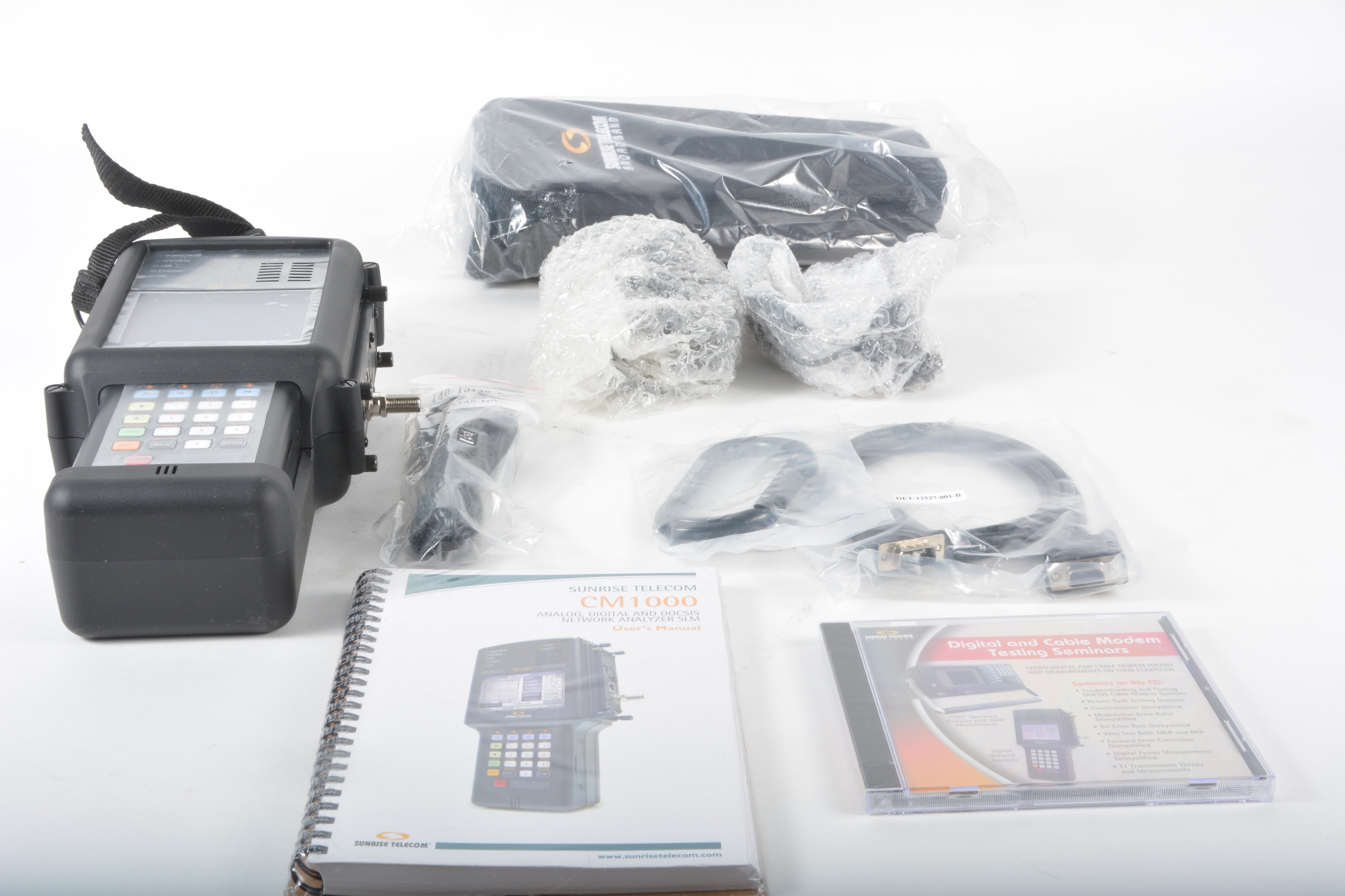 New SunRise Telecom CM-1000 Cable Modem Network Analyzer – NTC Tech