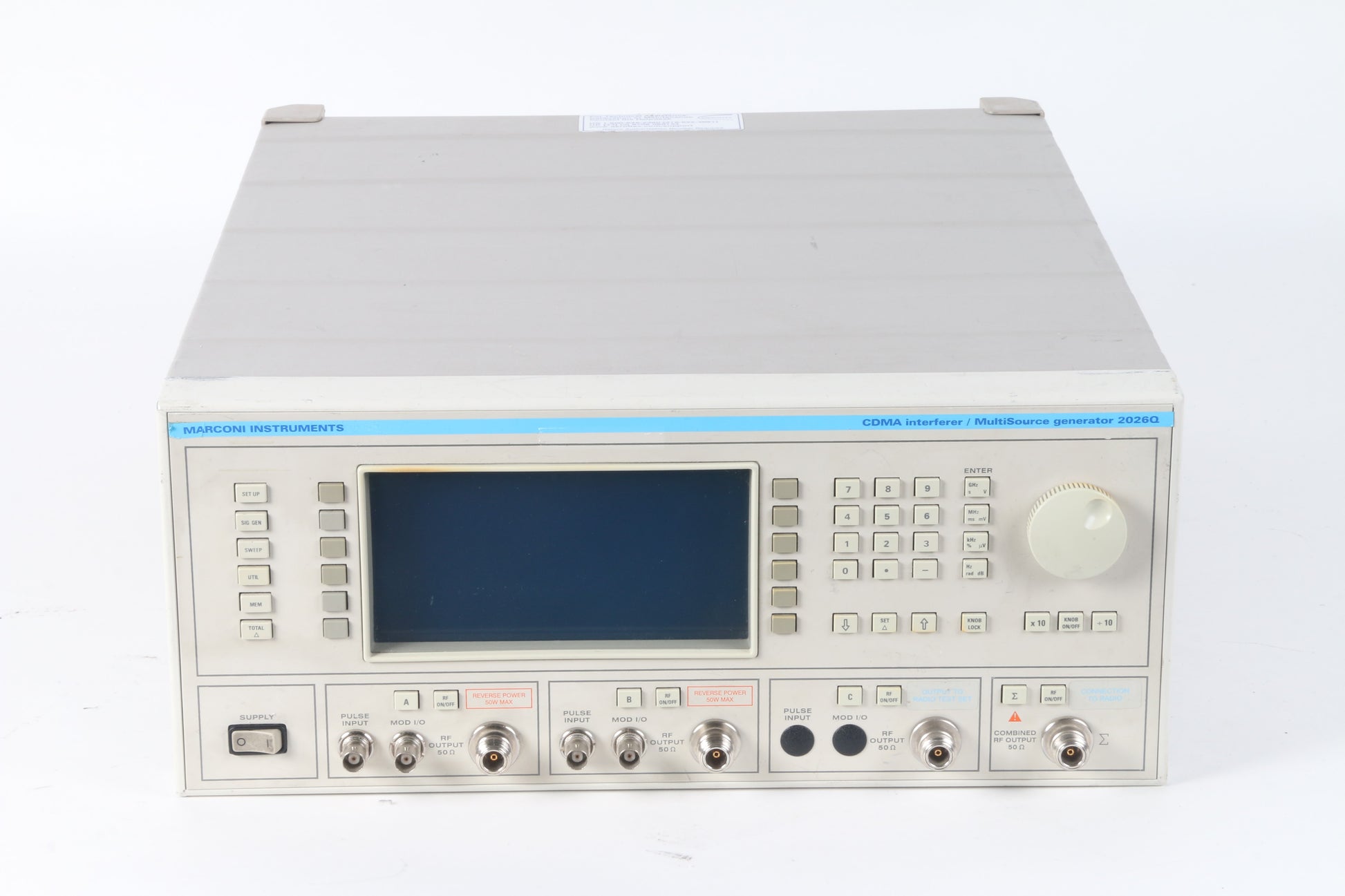 IFR / Marconi 2026Q CDMA Interferer / MultiSource Generator Opt 03 - A ...