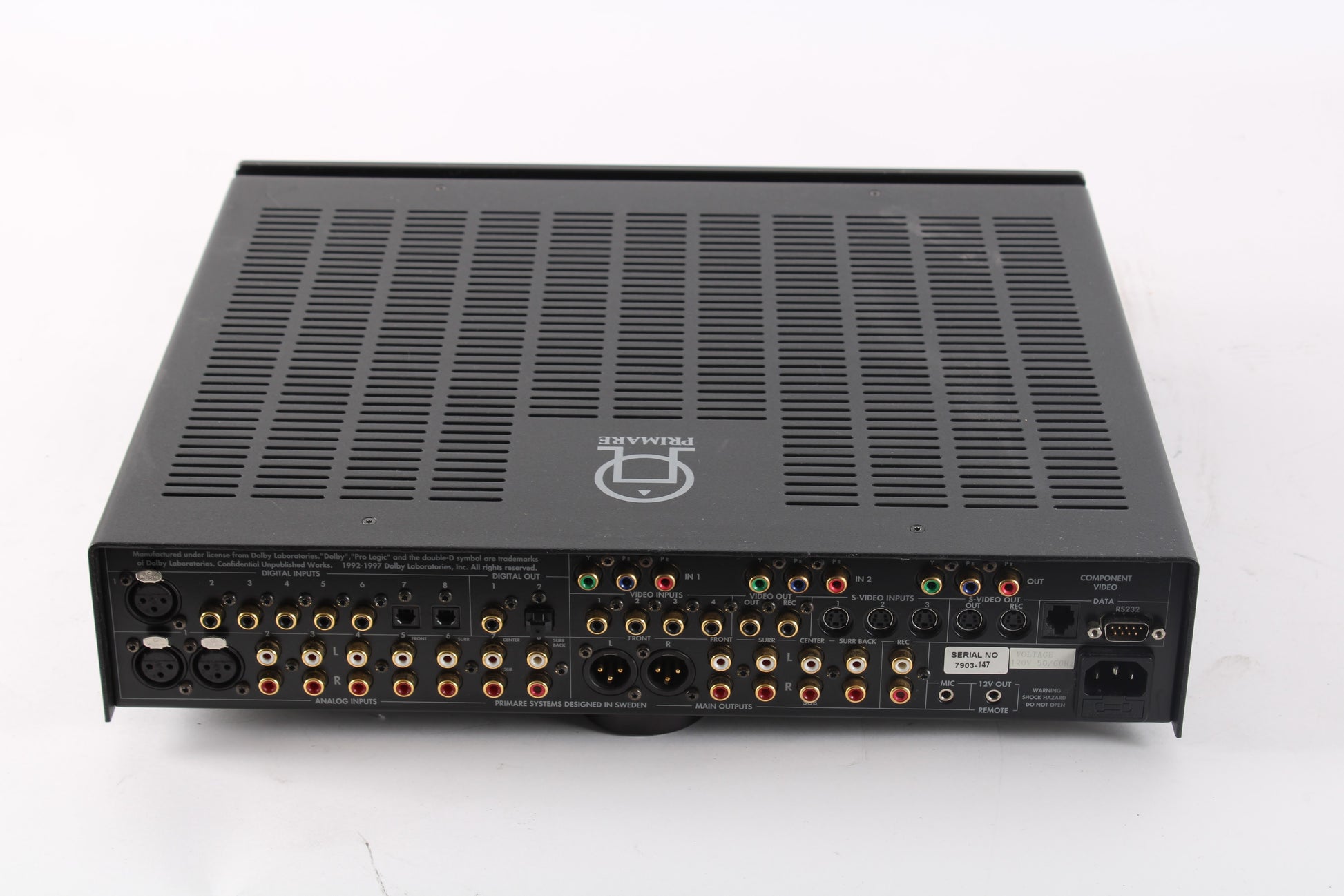 Primare SP31.7 Multi-Channel Surround Processor Preamplifier Pre-Amp ...