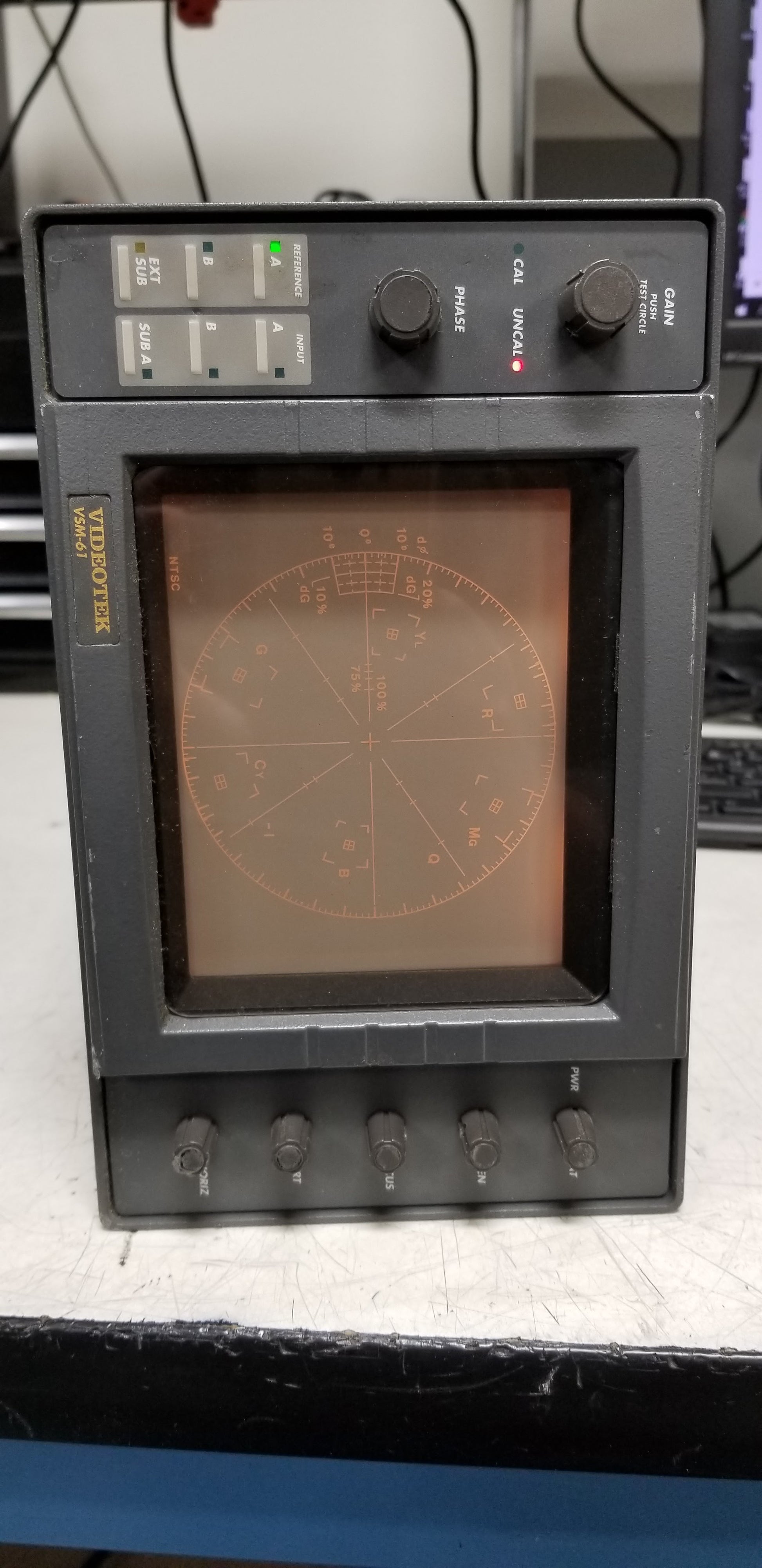 Videotek VSM-61 Vectorscope – NTC Tech