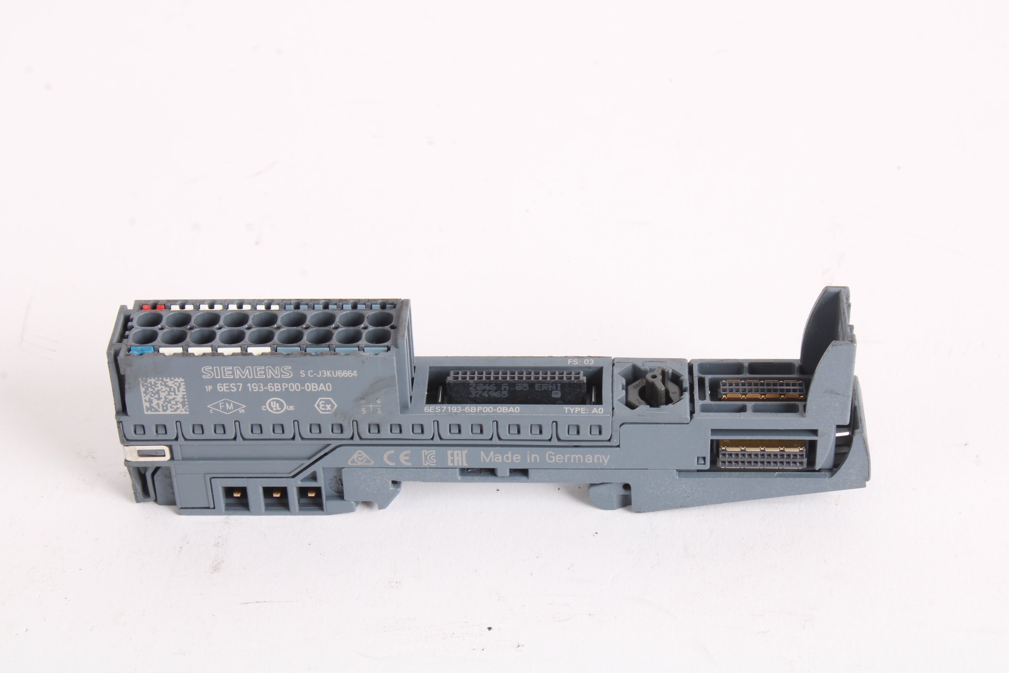 Siemens 6ES7 193-6BP00-0BA0 Simatic ET 200SP Base Unit Lot of 10 – NTC Tech