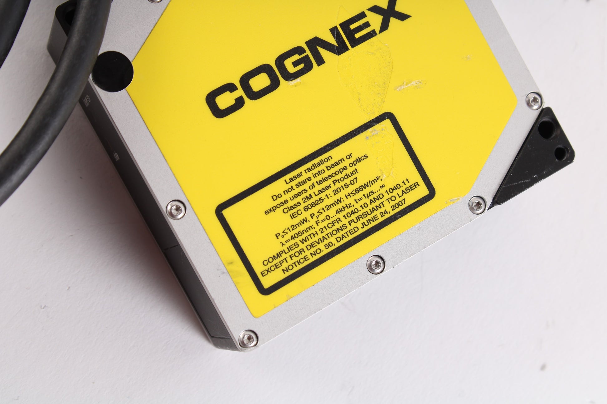 Cognex DS925B Displacement Sensor 820-9164-1R W/ Cable – NTC Tech