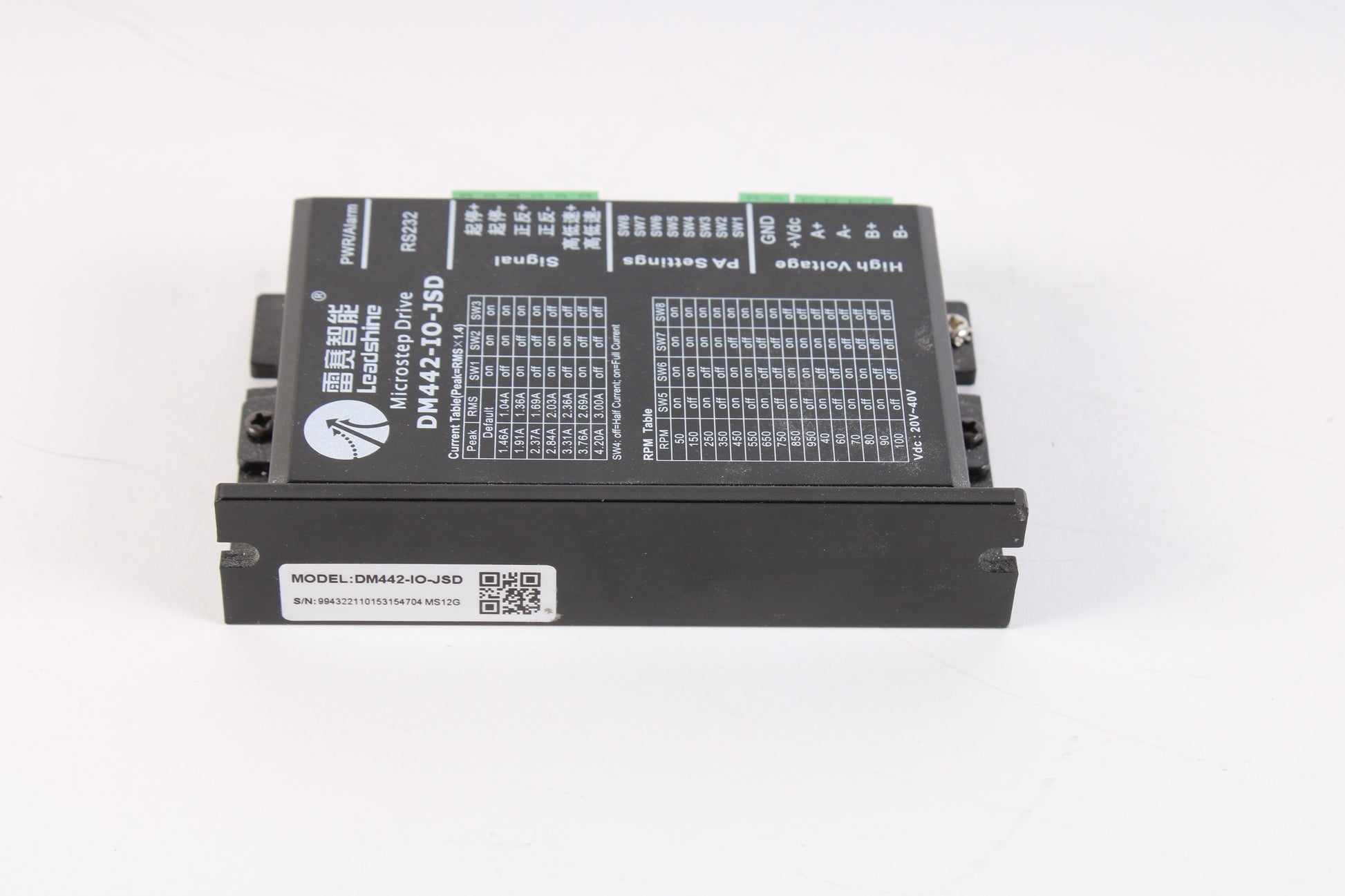 Leadshine DM442-IO-JSD Digital Stepper Microstep Driver – NTC Tech